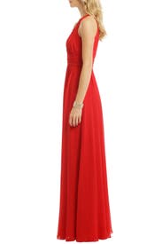 Ruby Red Gala Gown by Badgley Mischka for $60 - $100 | Rent the Runway