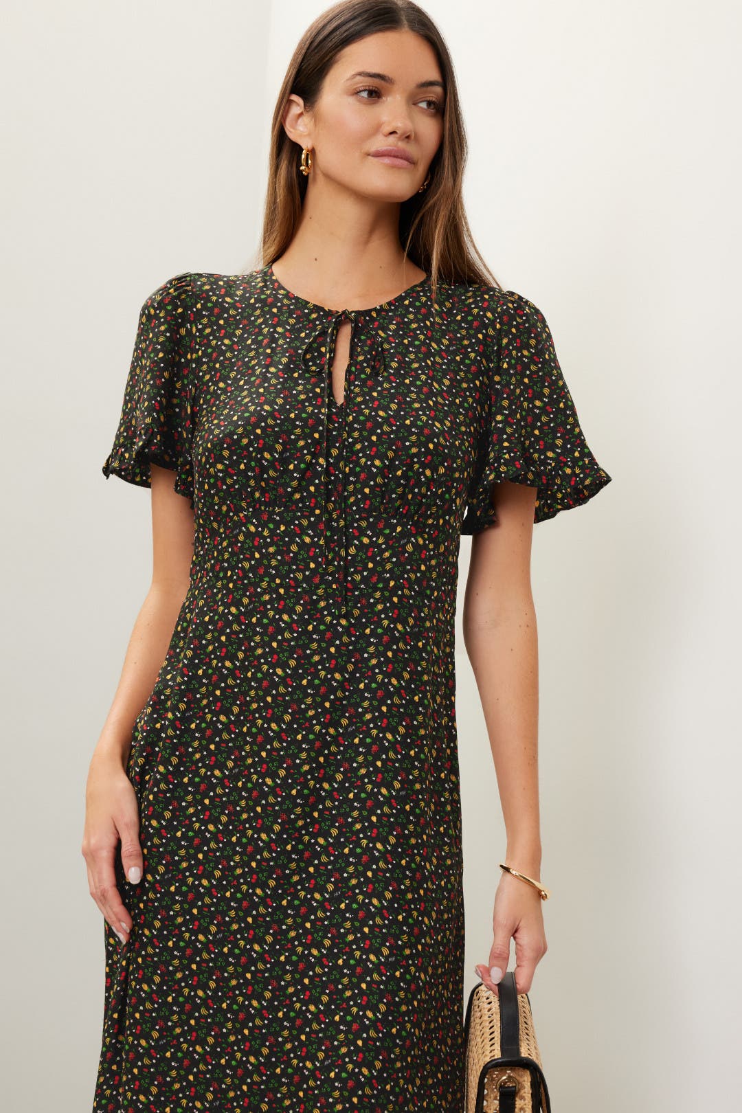 Silk Dawn Dress by HVN | Rent the Runway