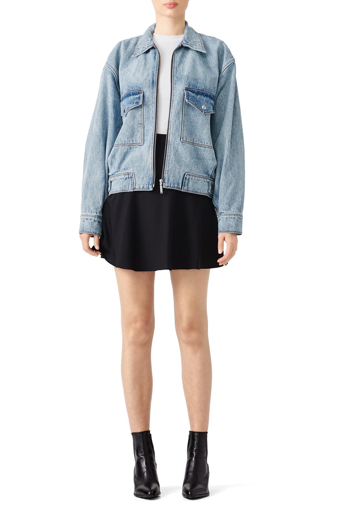 Oversized Denim Jacket by Jason Wu | Rent the Runway