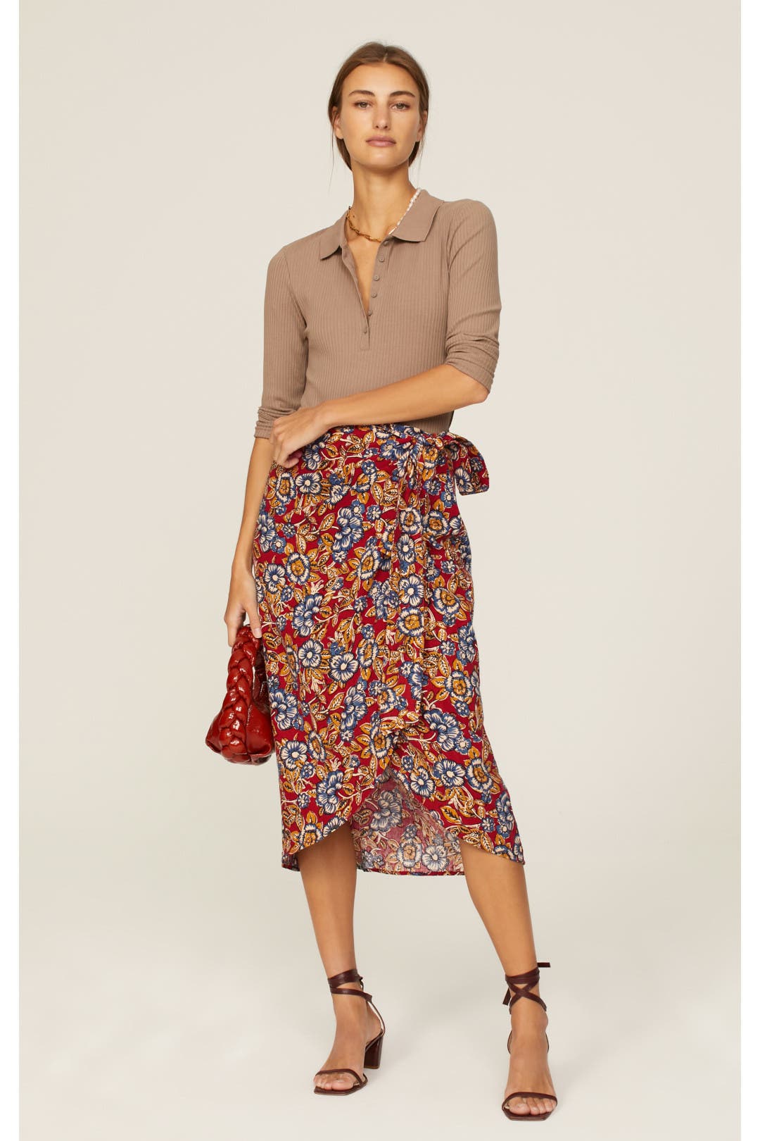 Pacifica Wrap Skirt by FAHERTY BRAND | Rent the Runway