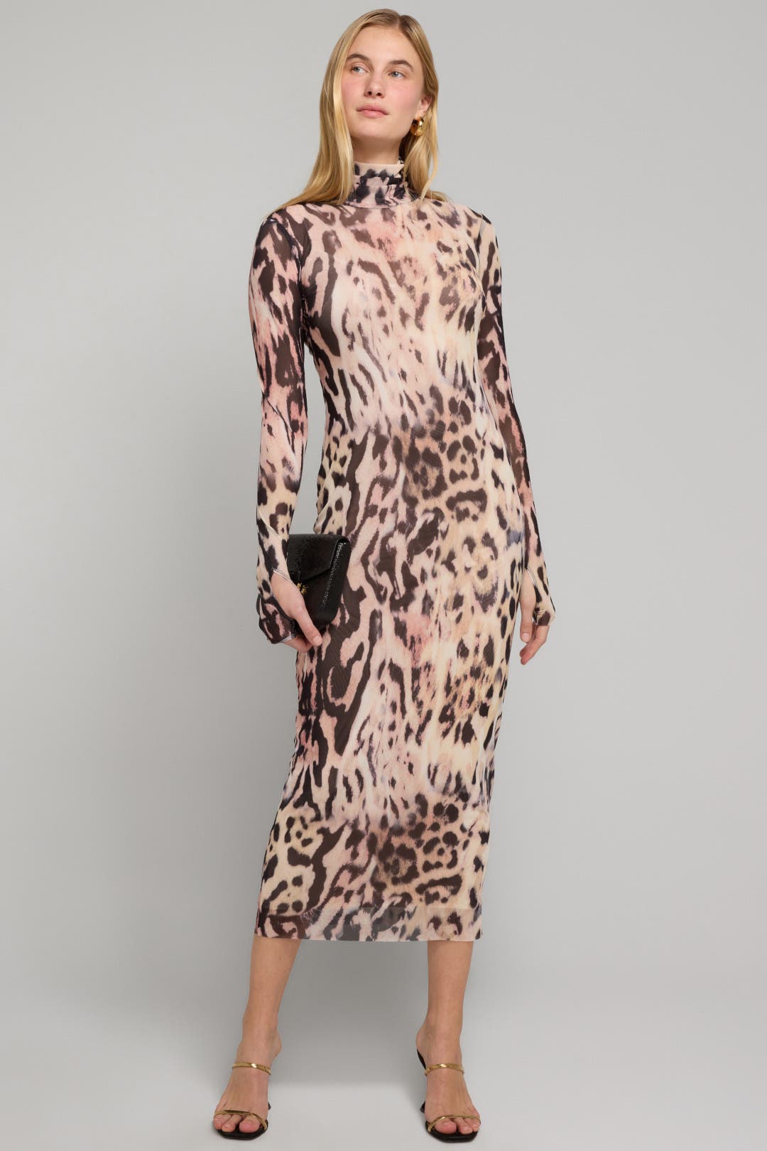 Shailene Turtleneck Midi Dress by AFRM | Rent the Runway