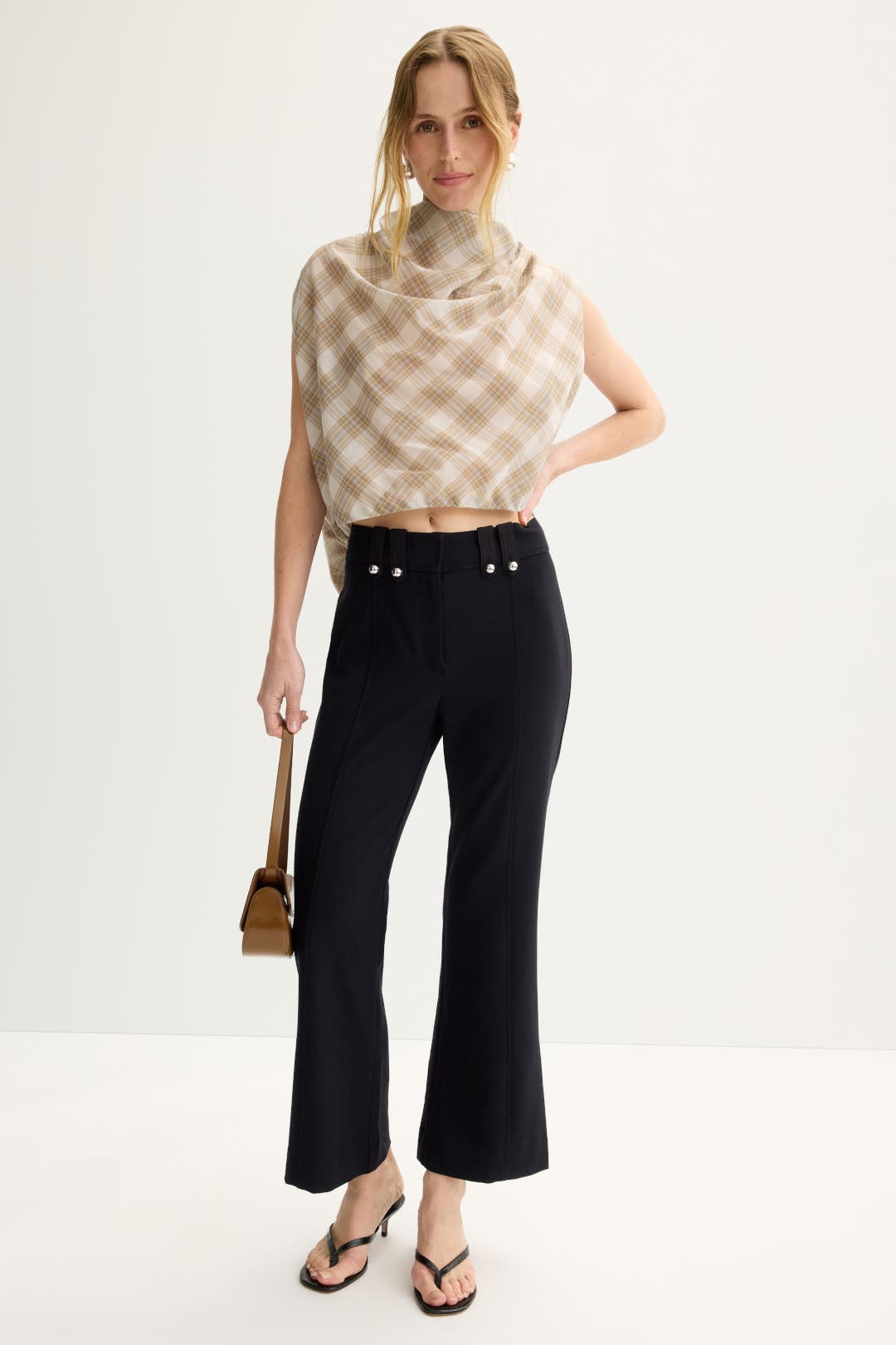 Dawson Crop Flare Trouser by Derek Lam 10 Crosby | Rent the Runway