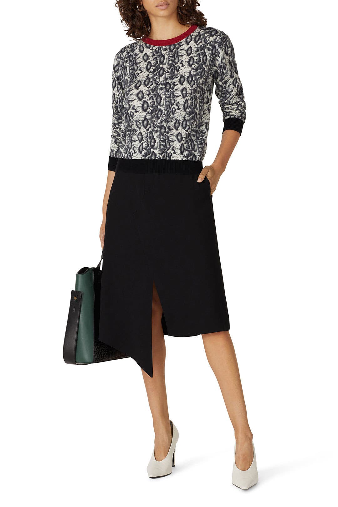 Python Print Sweater by Koché x RTR | Rent the Runway