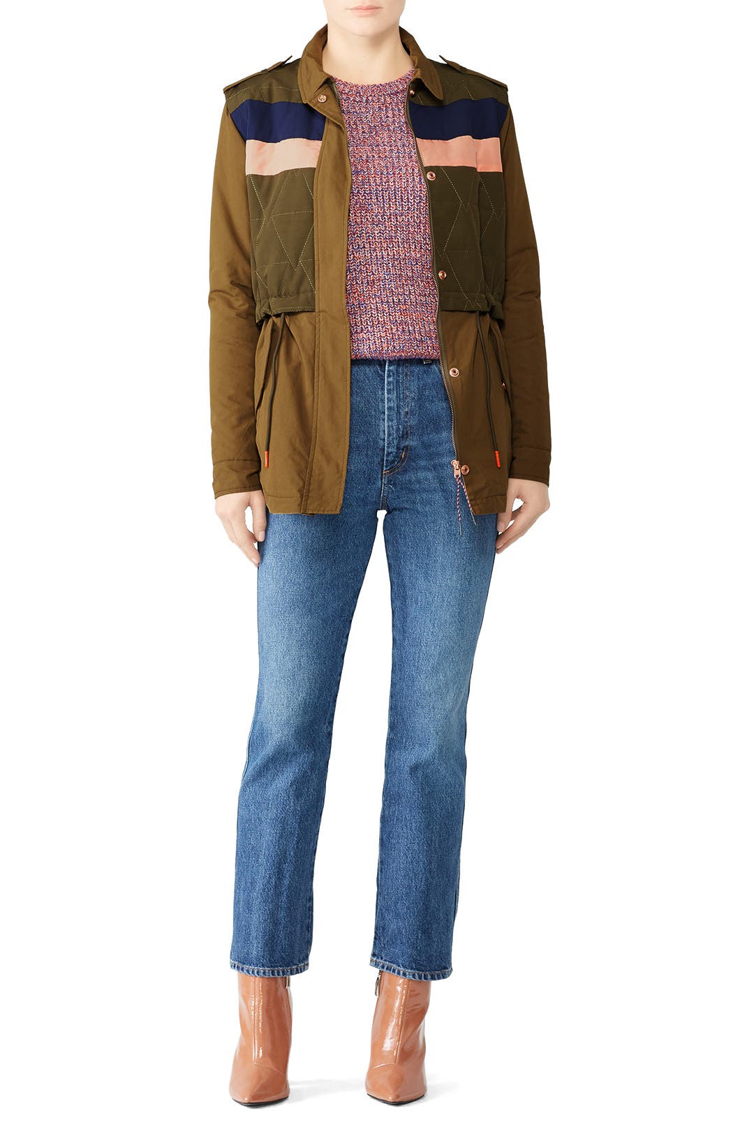 Quilted Army Jacket by Scotch & Soda | Rent the Runway