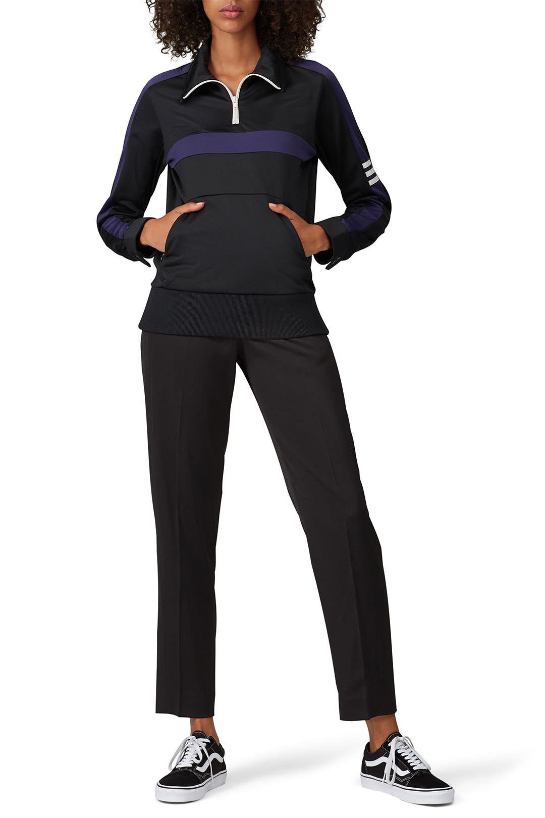 Firebrid Half Zip Track Jacket by Y-3 | Rent the Runway