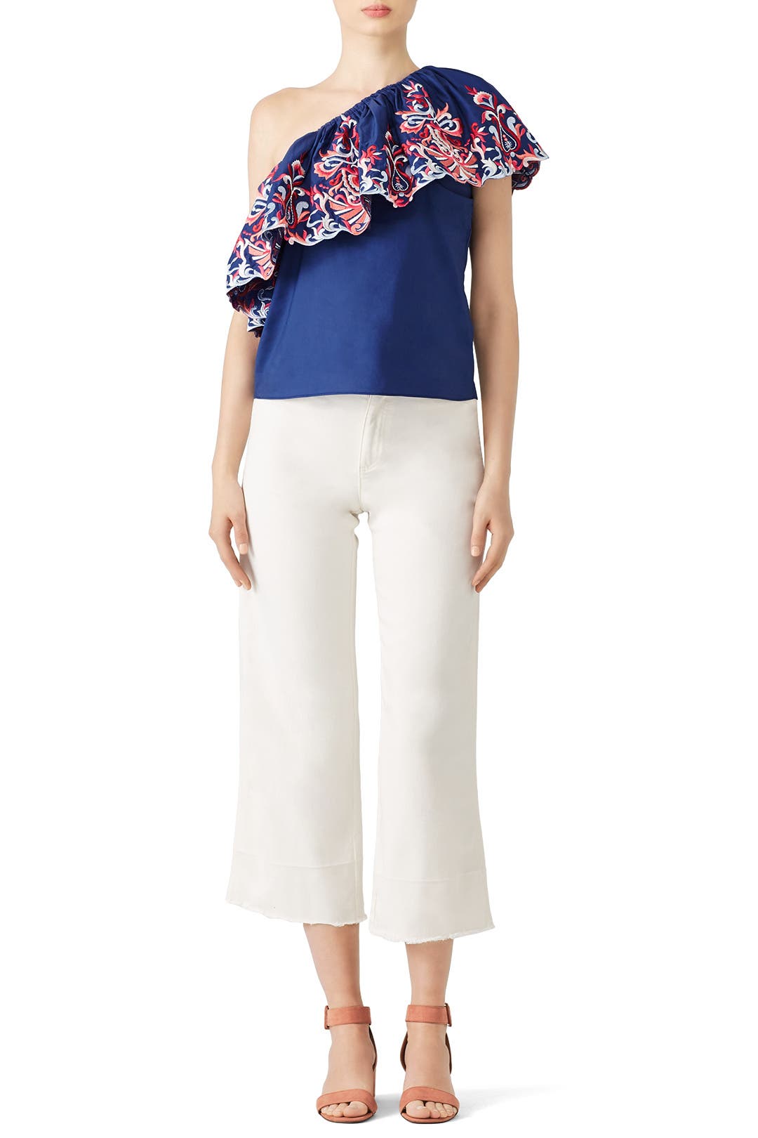 Blue Reba Top by Parker | Rent the Runway