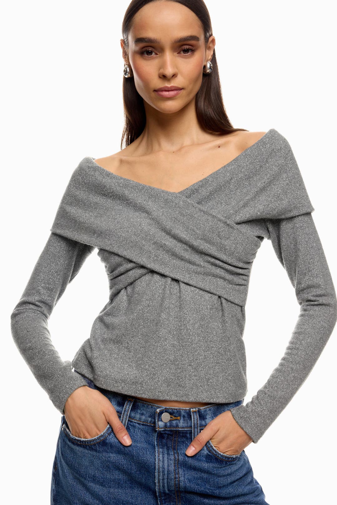 Lana Crossover Top by Fifteen Twenty | Rent the Runway