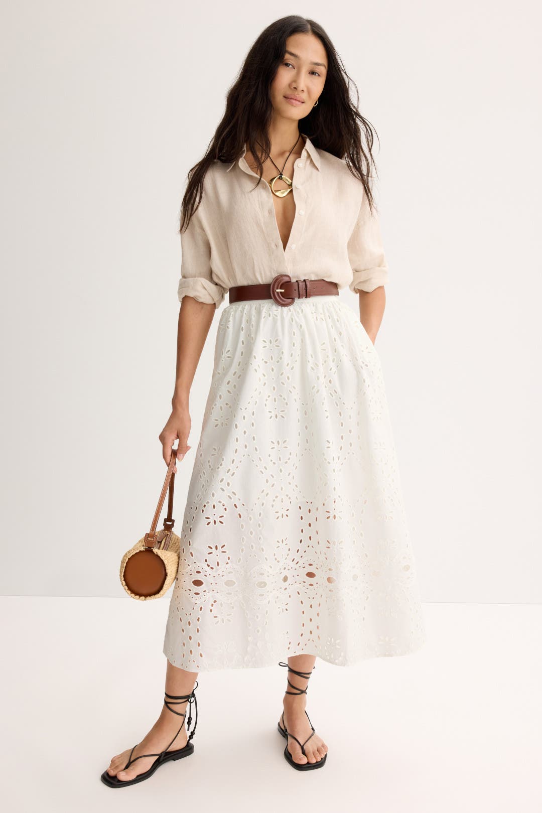 Bell Skirt by ba&sh | Rent the Runway
