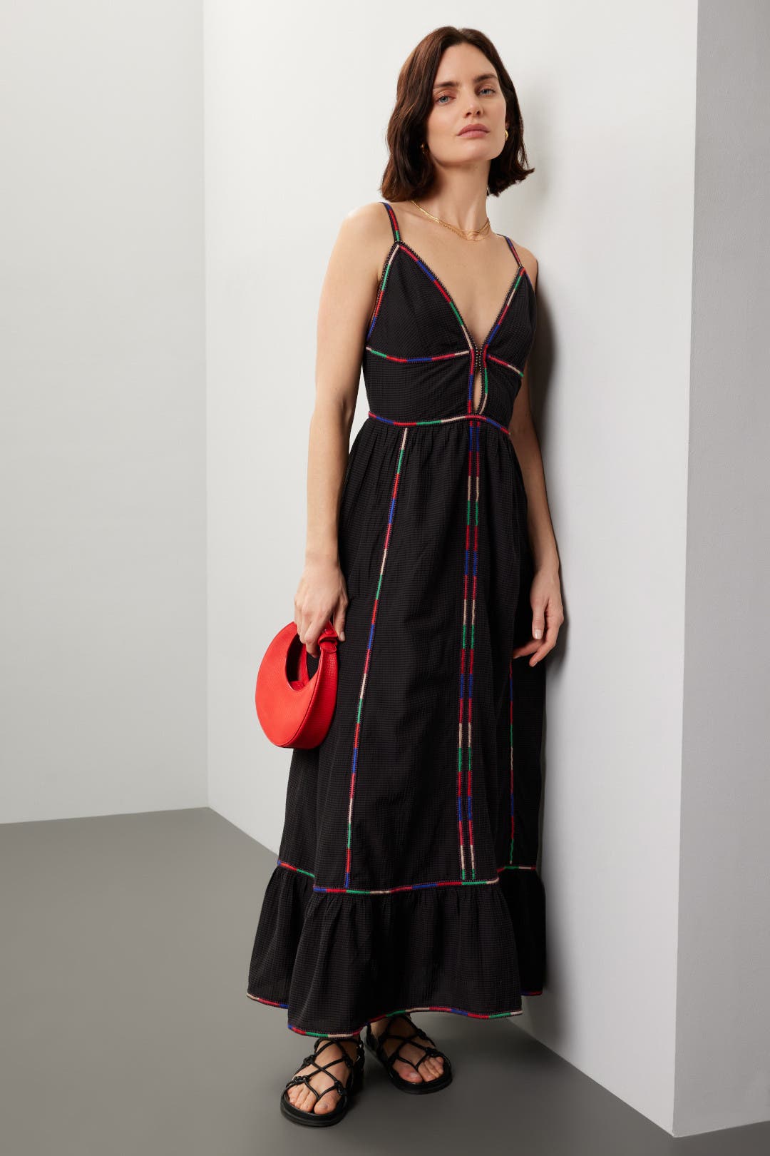 Multicolor Embroidery Dress by Scotch & Soda | Rent the Runway