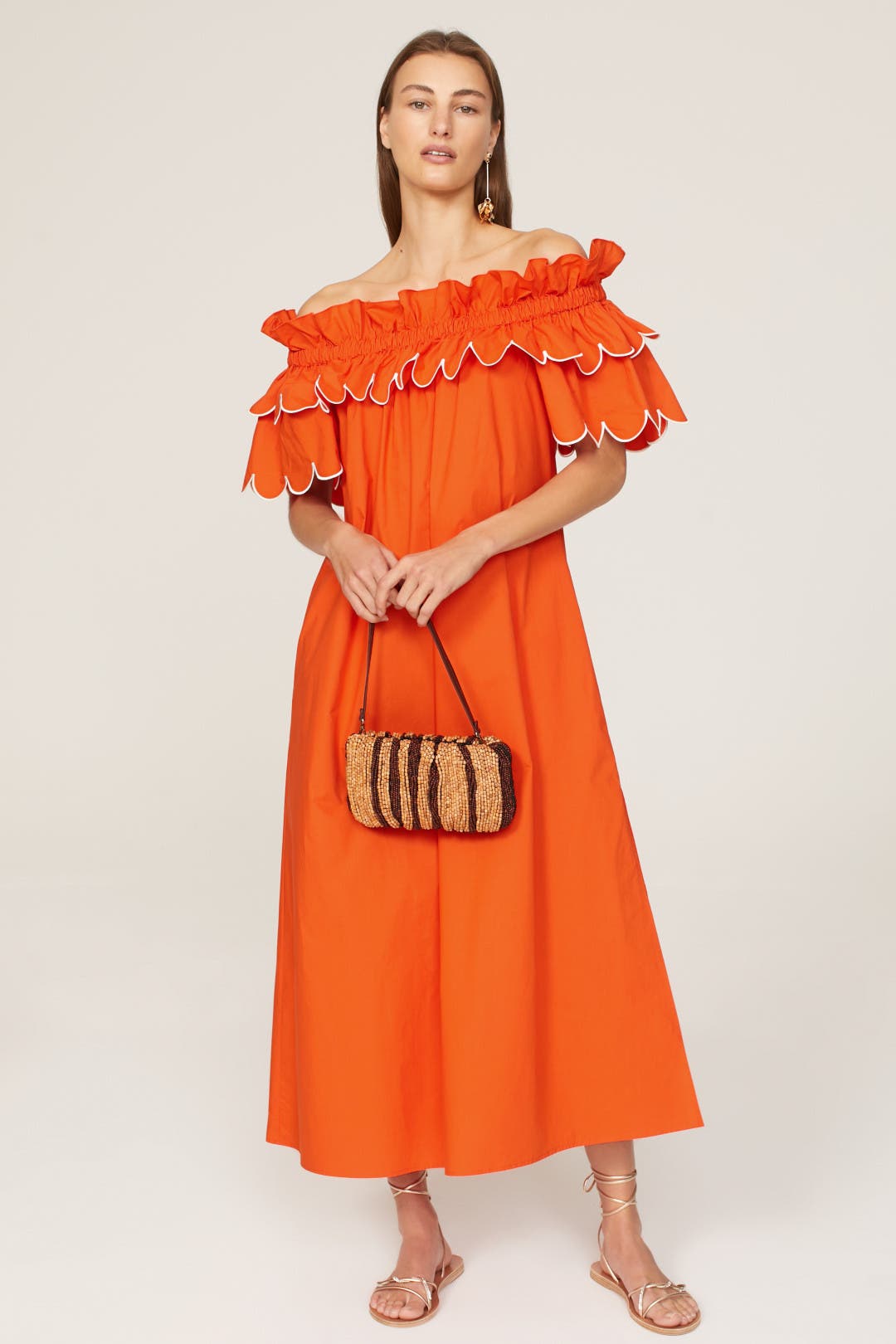 Orange Breakfast Dress by La DoubleJ | Rent the Runway
