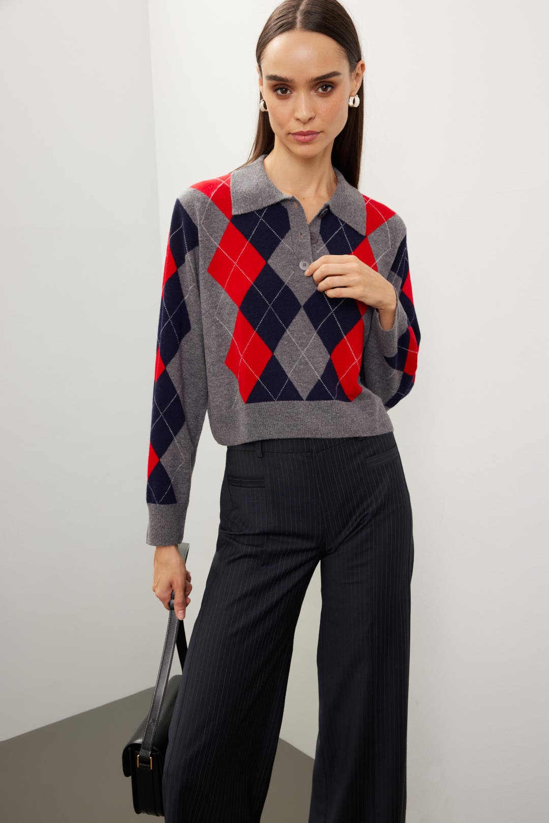 Argyle Sweater by Sandro | Rent the Runway