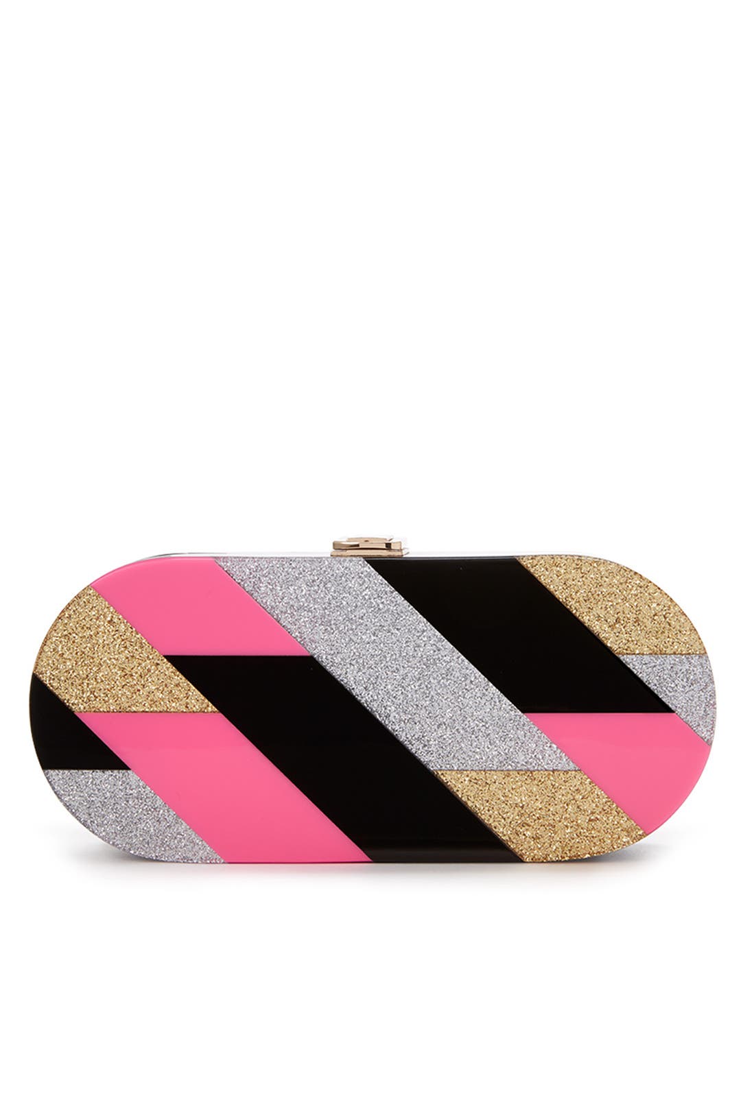Geo Oval Clutch by Milly Handbags | Rent the Runway