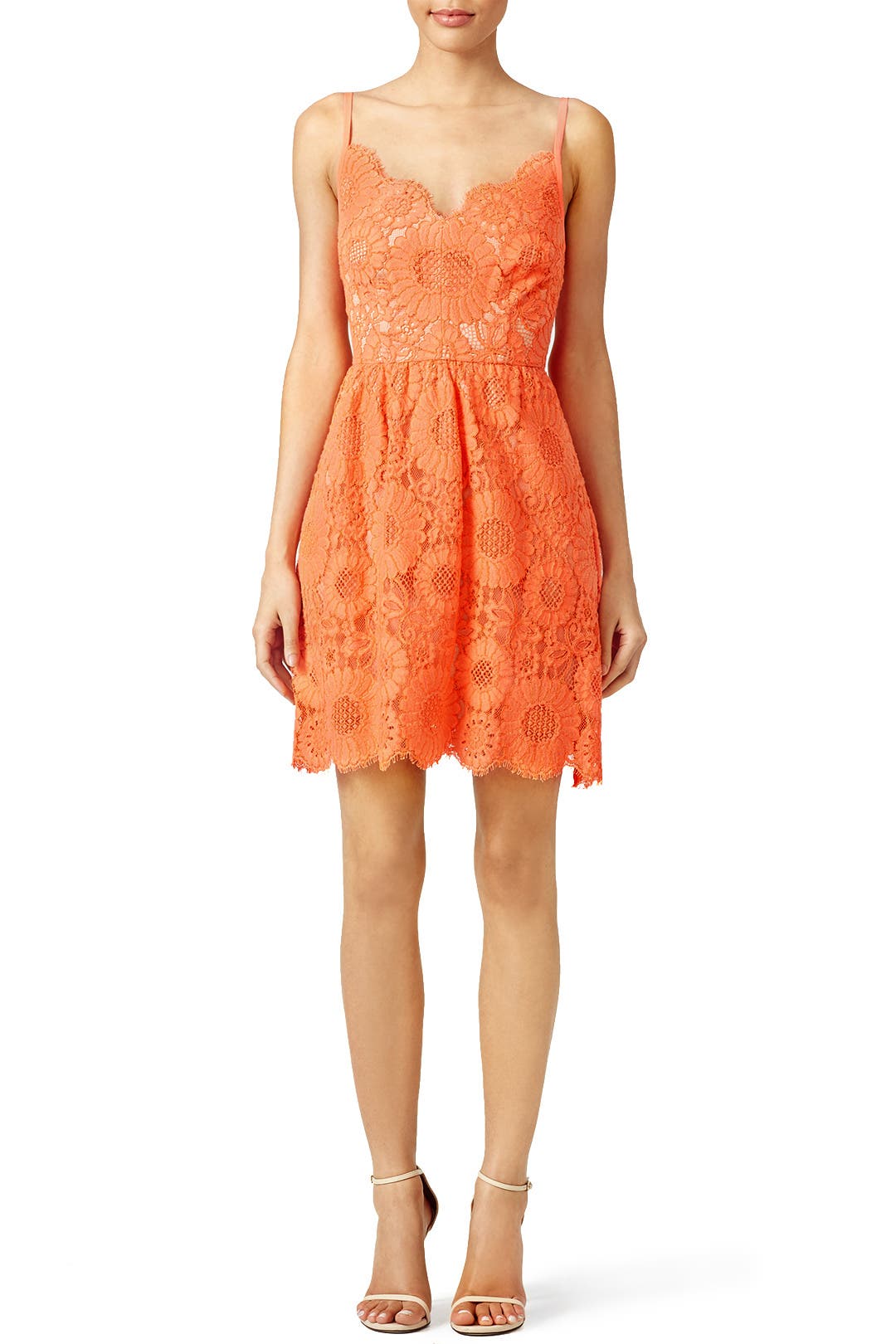 Orange Alcott Dress by Trina Turk | Rent the Runway