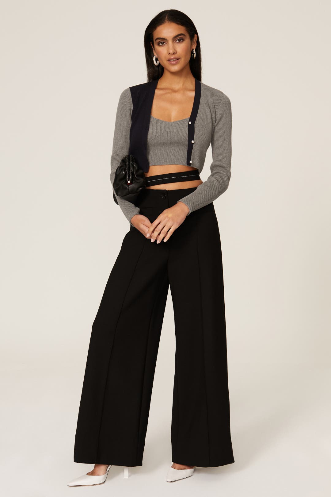 Colorblock Knit Bra Top by Peter Som x RTR | Rent the Runway