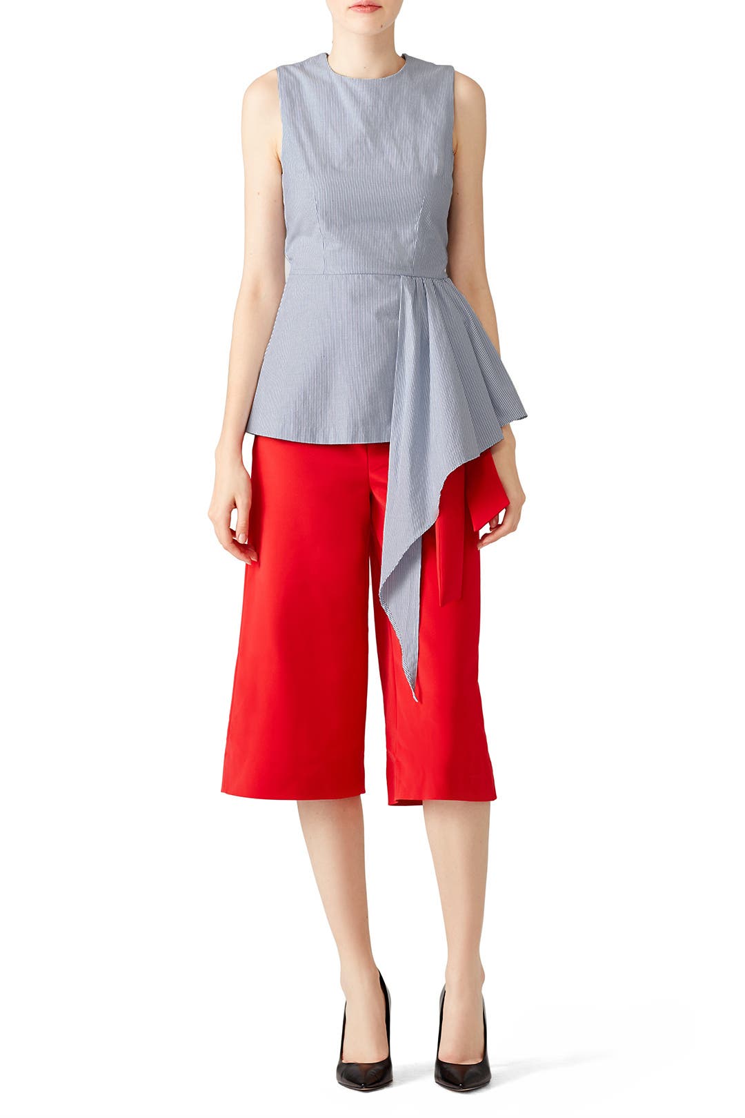 Blue Cascade Top by Suno | Rent the Runway