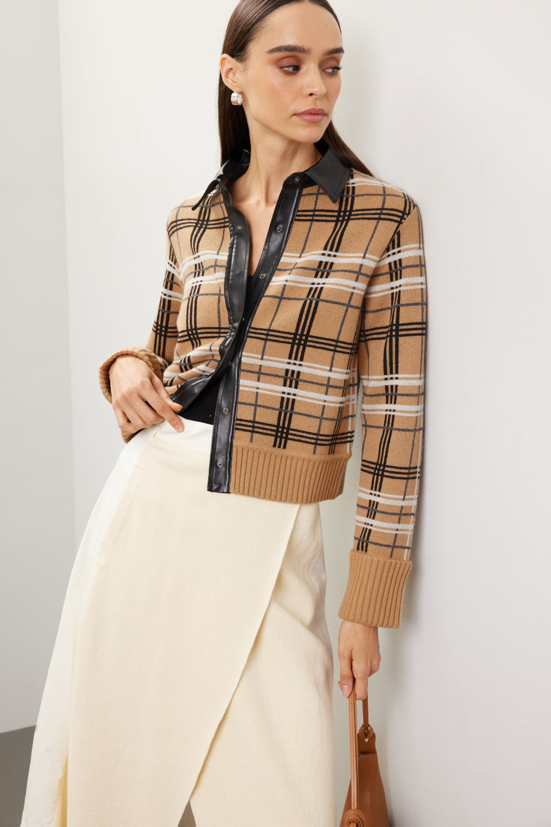 Blaine Plaid Jacket by SIMKHAI | Rent the Runway