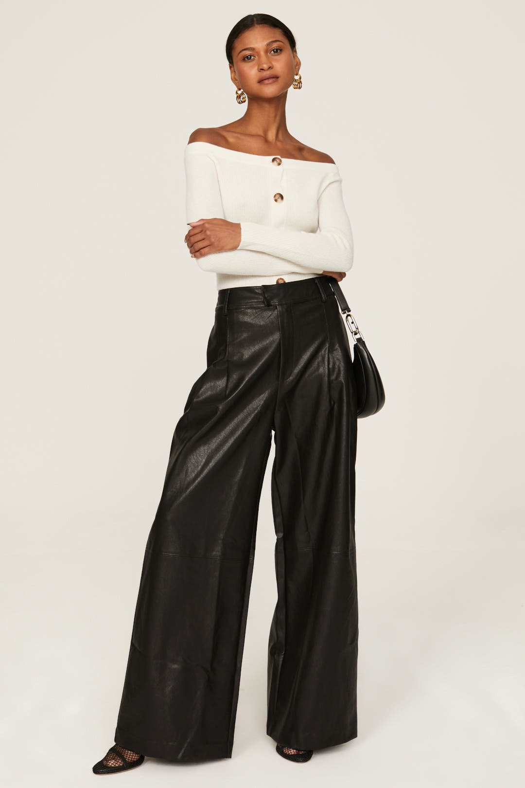 Off The Shoulder Cardigan by NAADAM | Rent the Runway