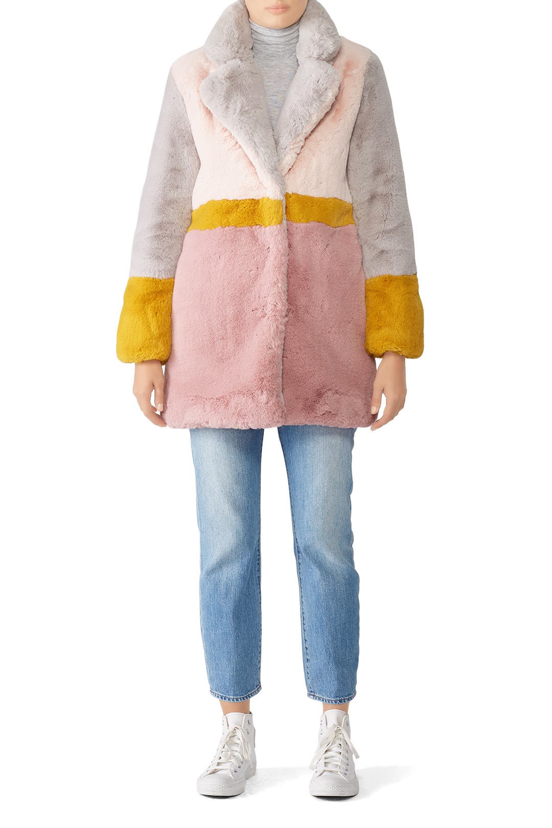 Lisa Faux Fur Coat by Apparis | Rent the Runway