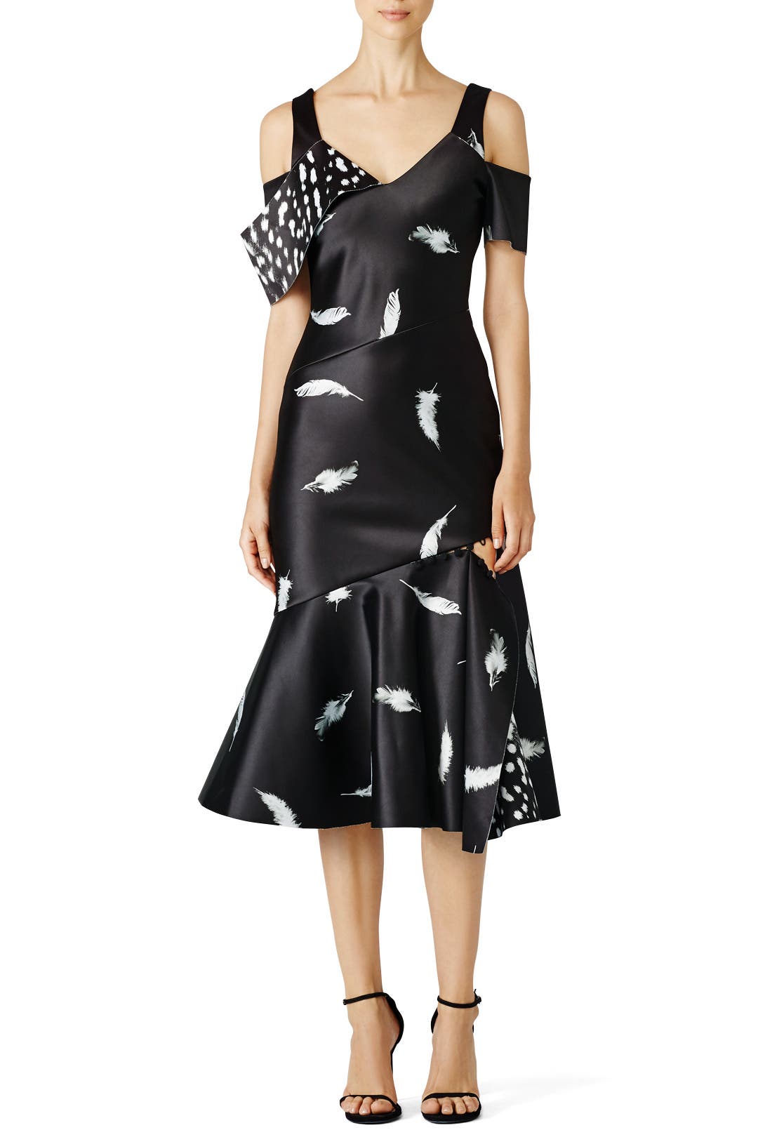 Feather Flutter Dress by Prabal Gurung | Rent the Runway