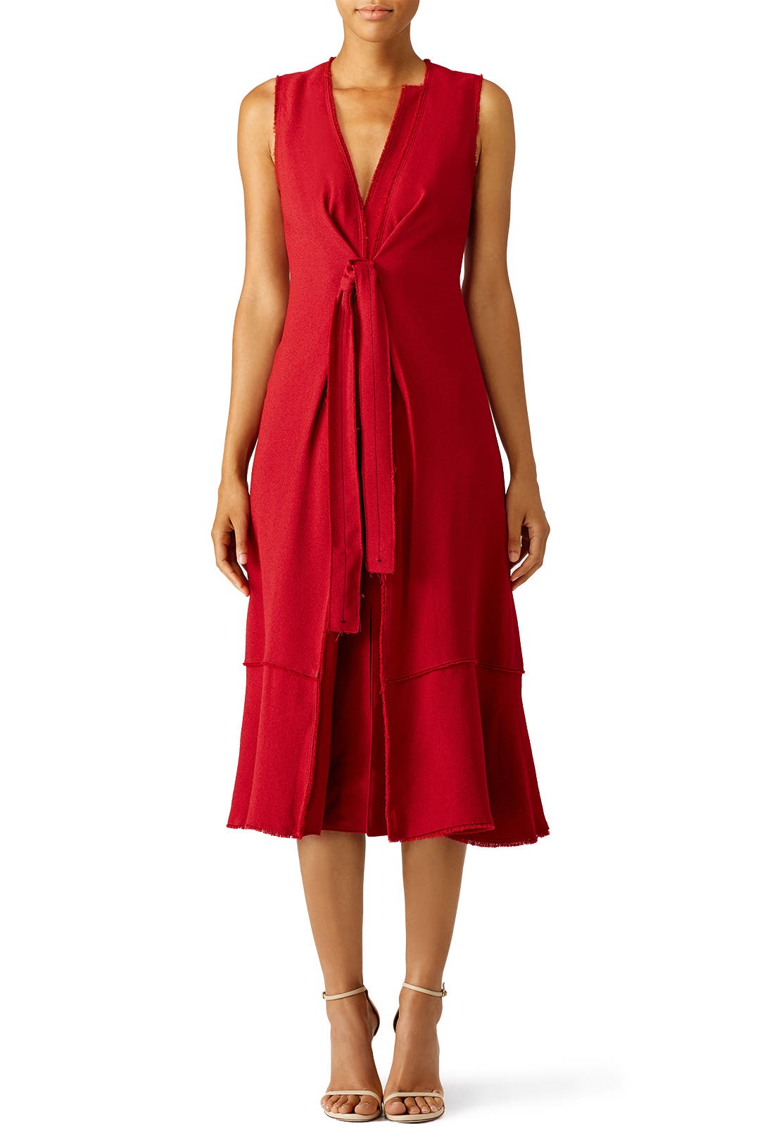 Merlot Ring Tie Dress by Proenza Schouler | Rent the Runway