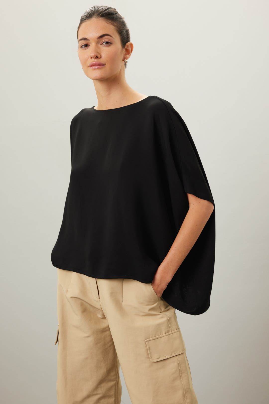 Stretch Crepe Top by Natori | Rent the Runway
