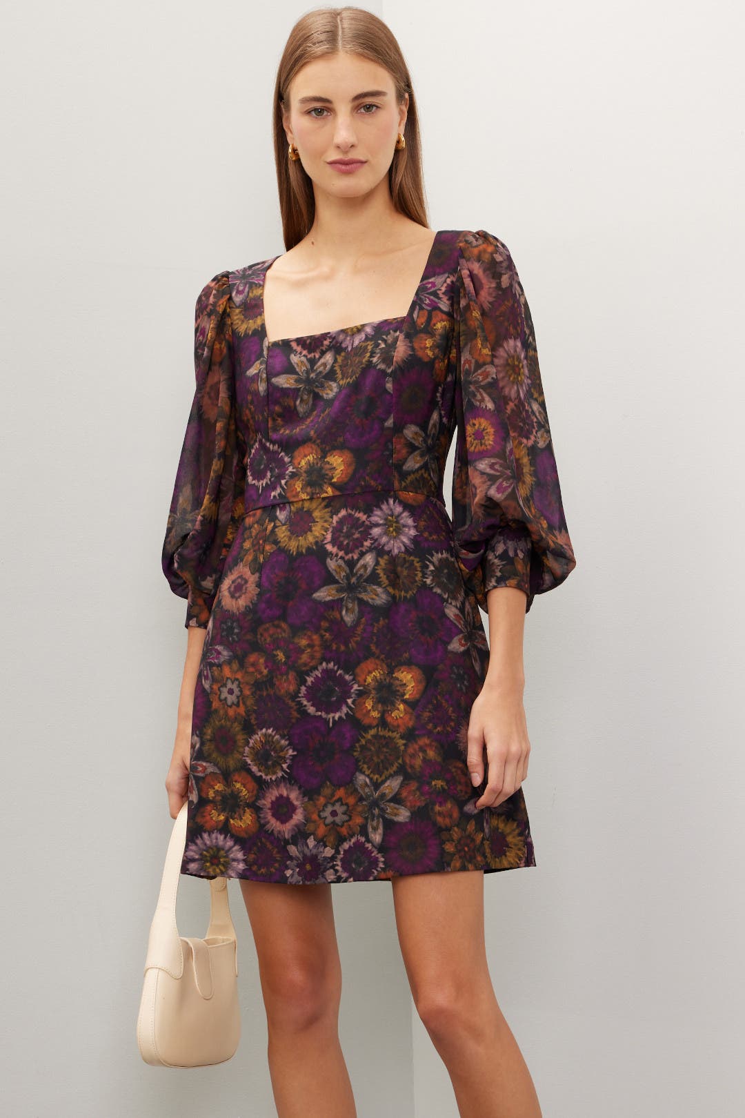 Dark Florals Mini Dress by Slate & Willow | Rent the Runway