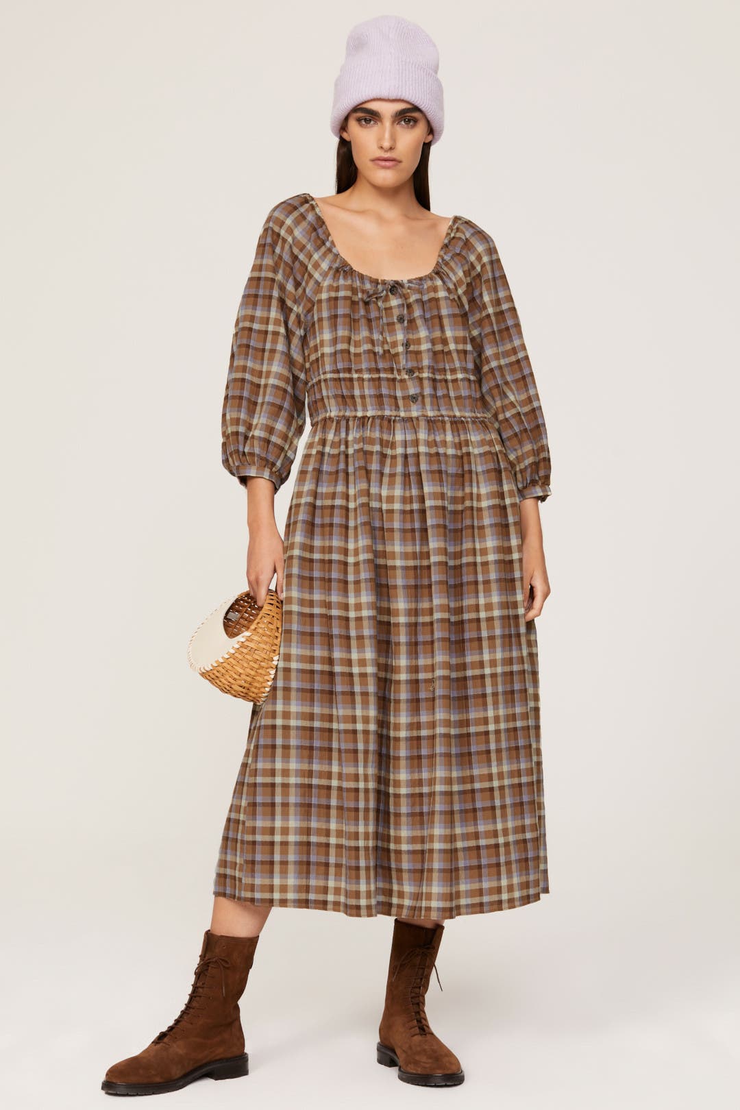 Indie Midi Dress by Madewell | Rent the Runway