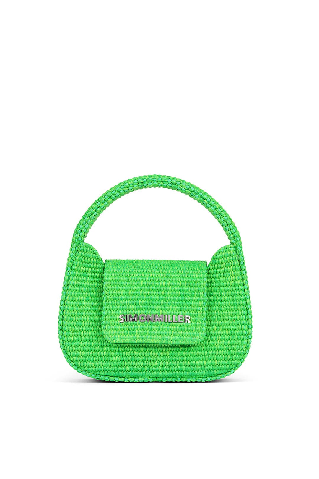 Green Mini Retro Bag by SIMONMILLER Accessories | Rent the Runway