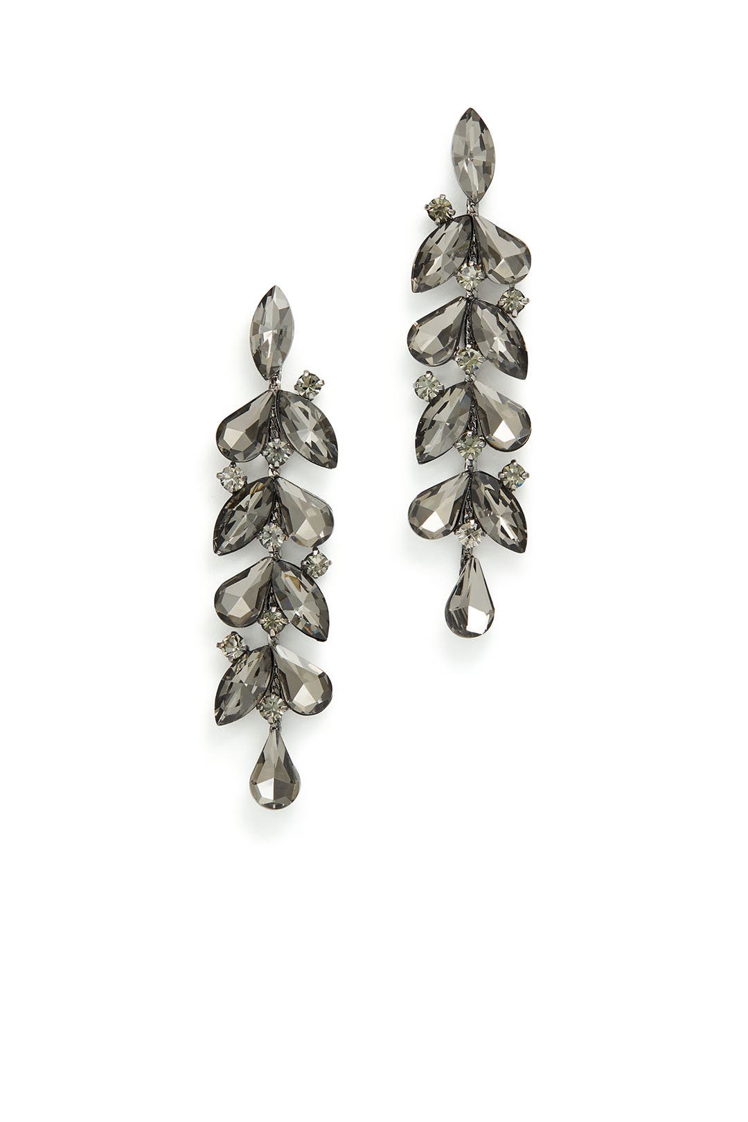 Linear Crystal Earrings by Slate & Willow Accessories | Rent the Runway