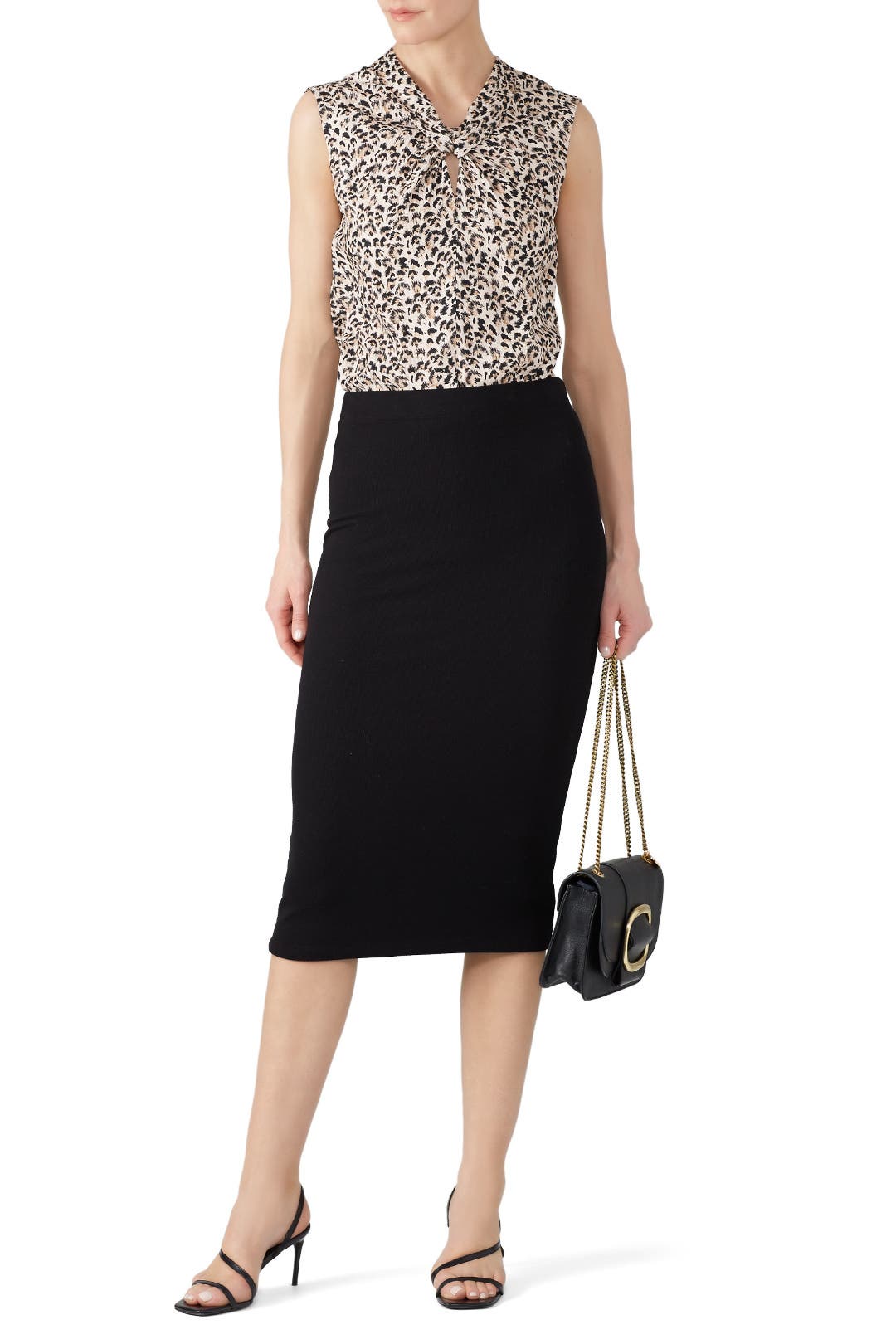 Leo Knot Top by Rebecca Taylor NYC | Rent the Runway