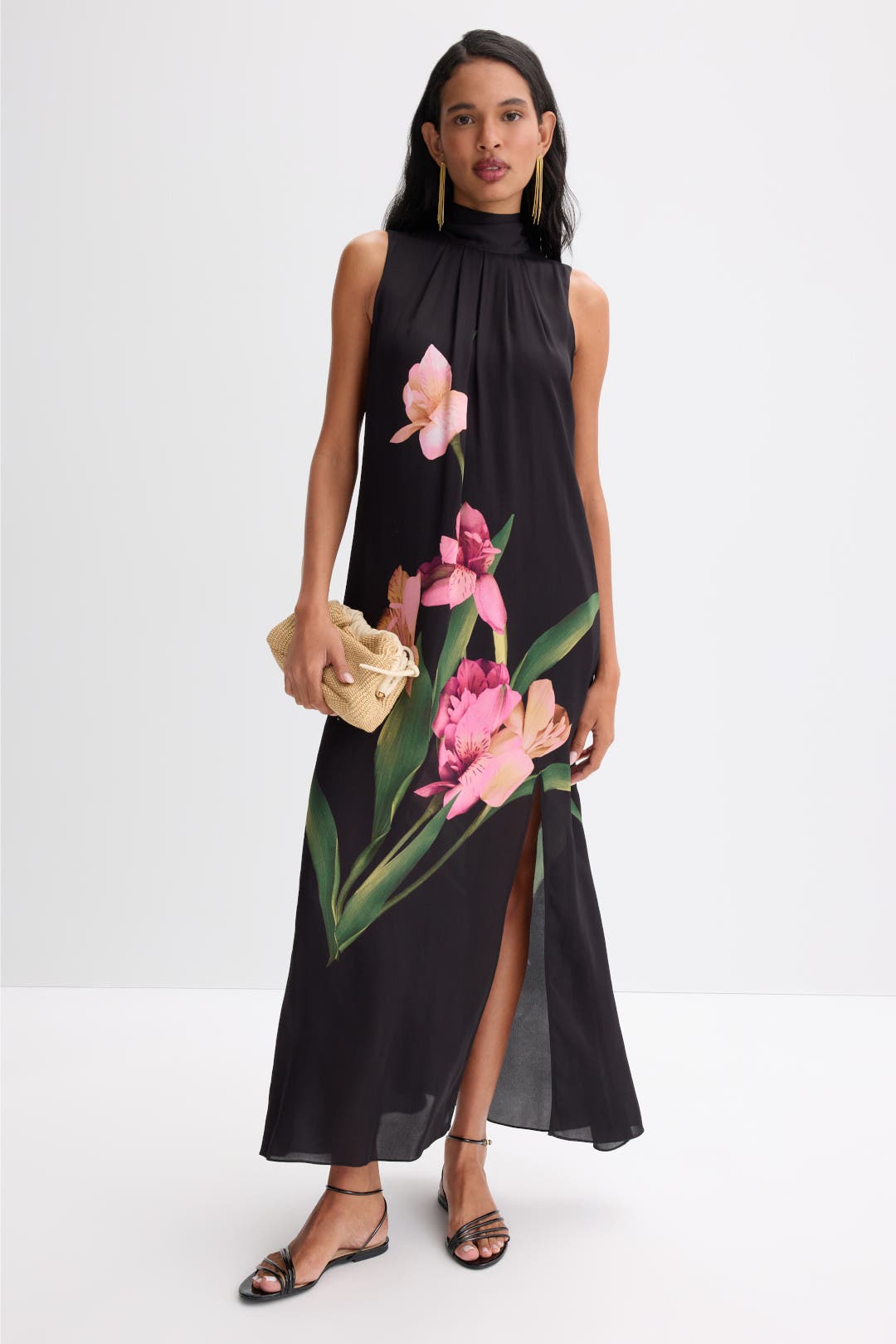 Sleeveless Bow Maxi Dress by Ted Baker London | Rent the Runway