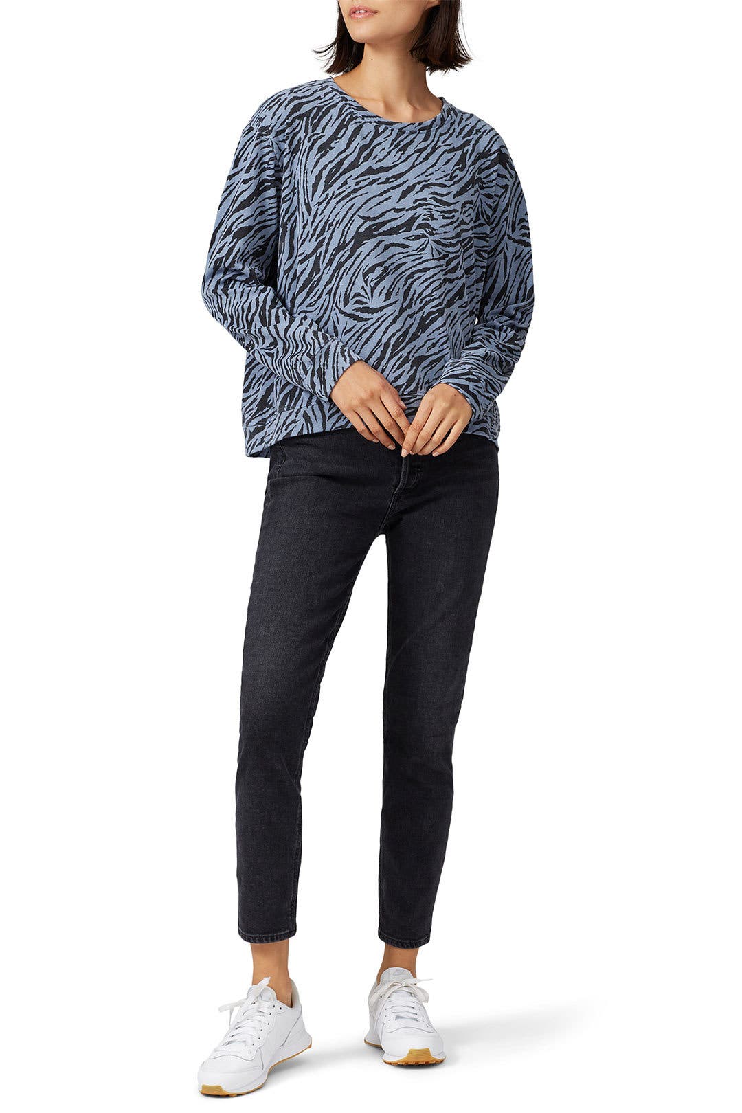 Zebra Sweatshirt by Sundry | Rent the Runway