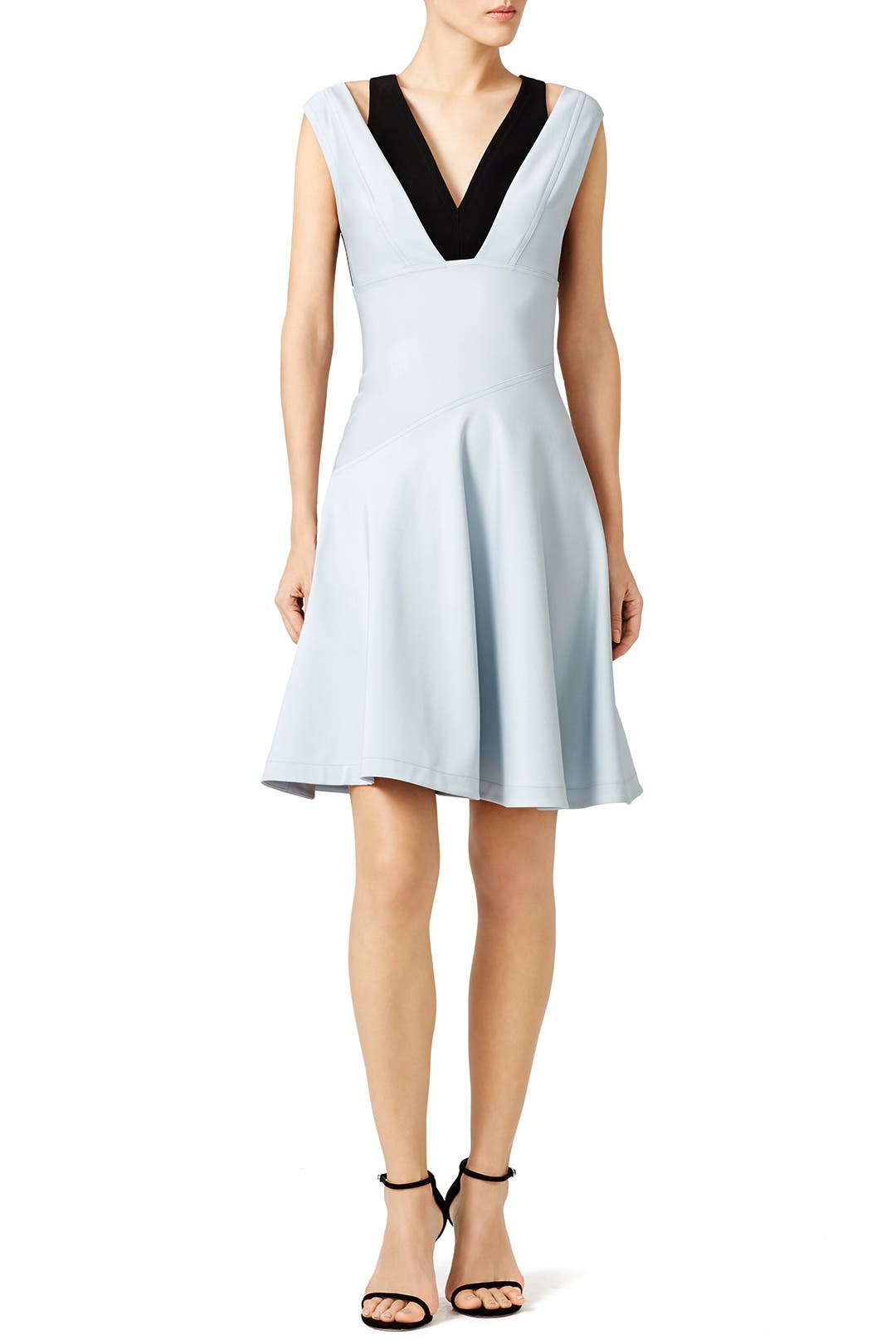 Blue Swirl Dress by Yigal Azrouël | Rent the Runway