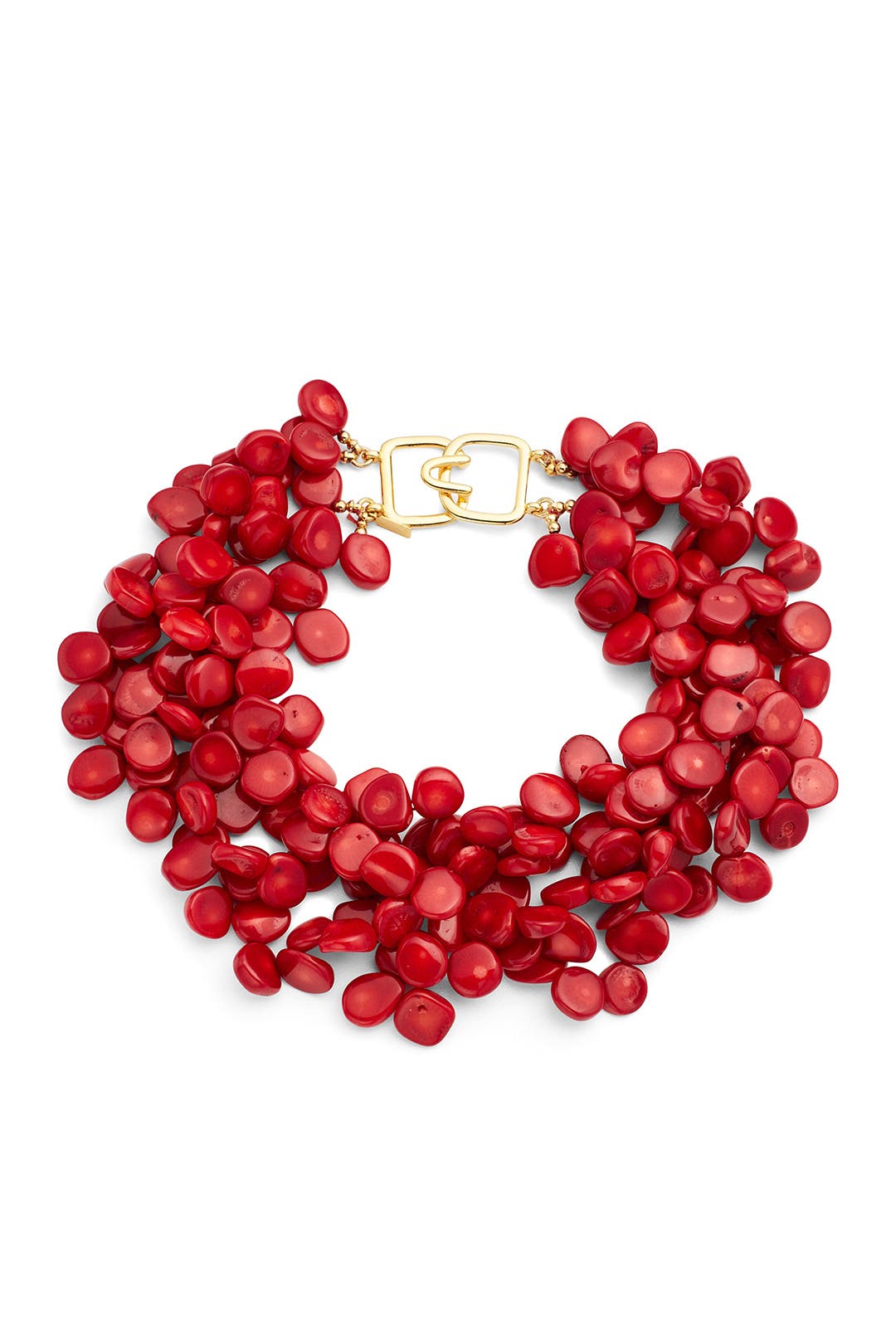 Dark Coral Collar by Kenneth Jay Lane | Rent the Runway