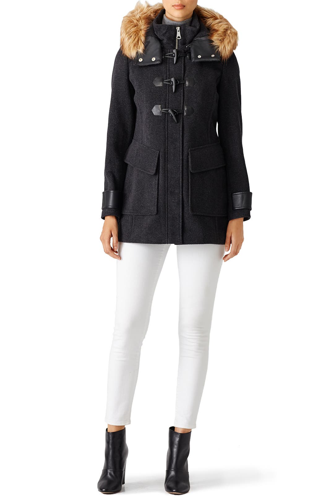 Paxton Toggle Coat by Marc New York | Rent the Runway