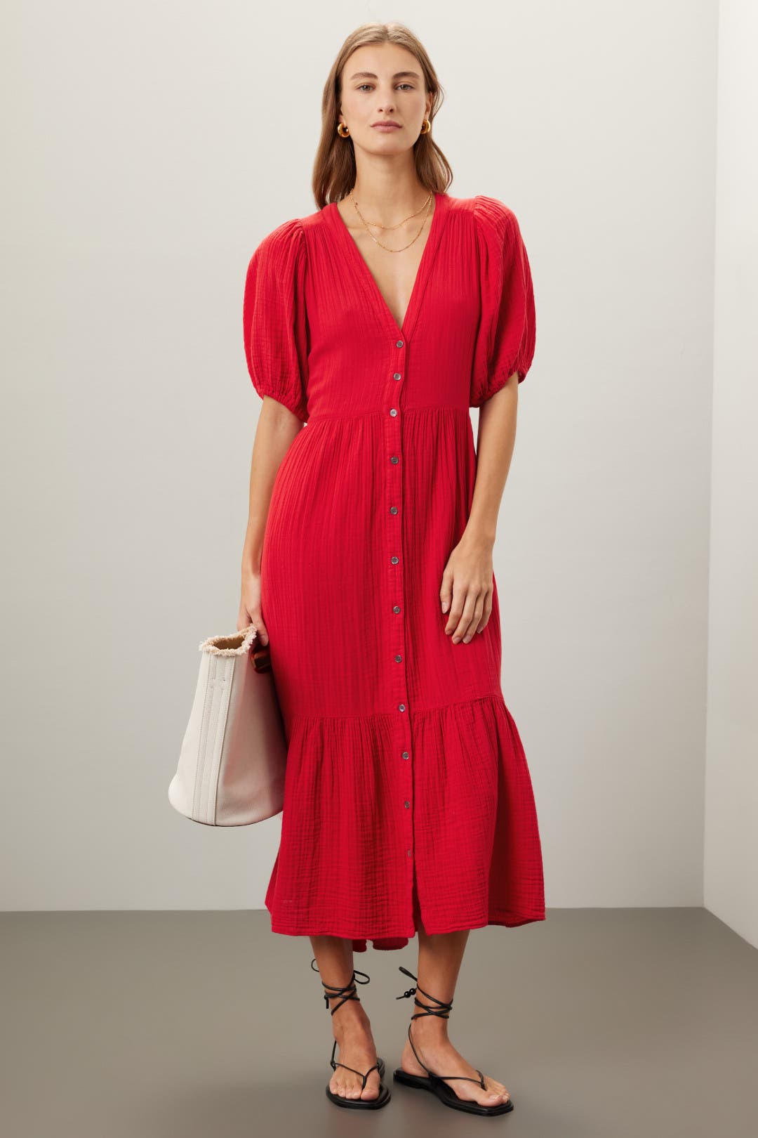 Red Lennox Dress by XíRENA | Rent the Runway