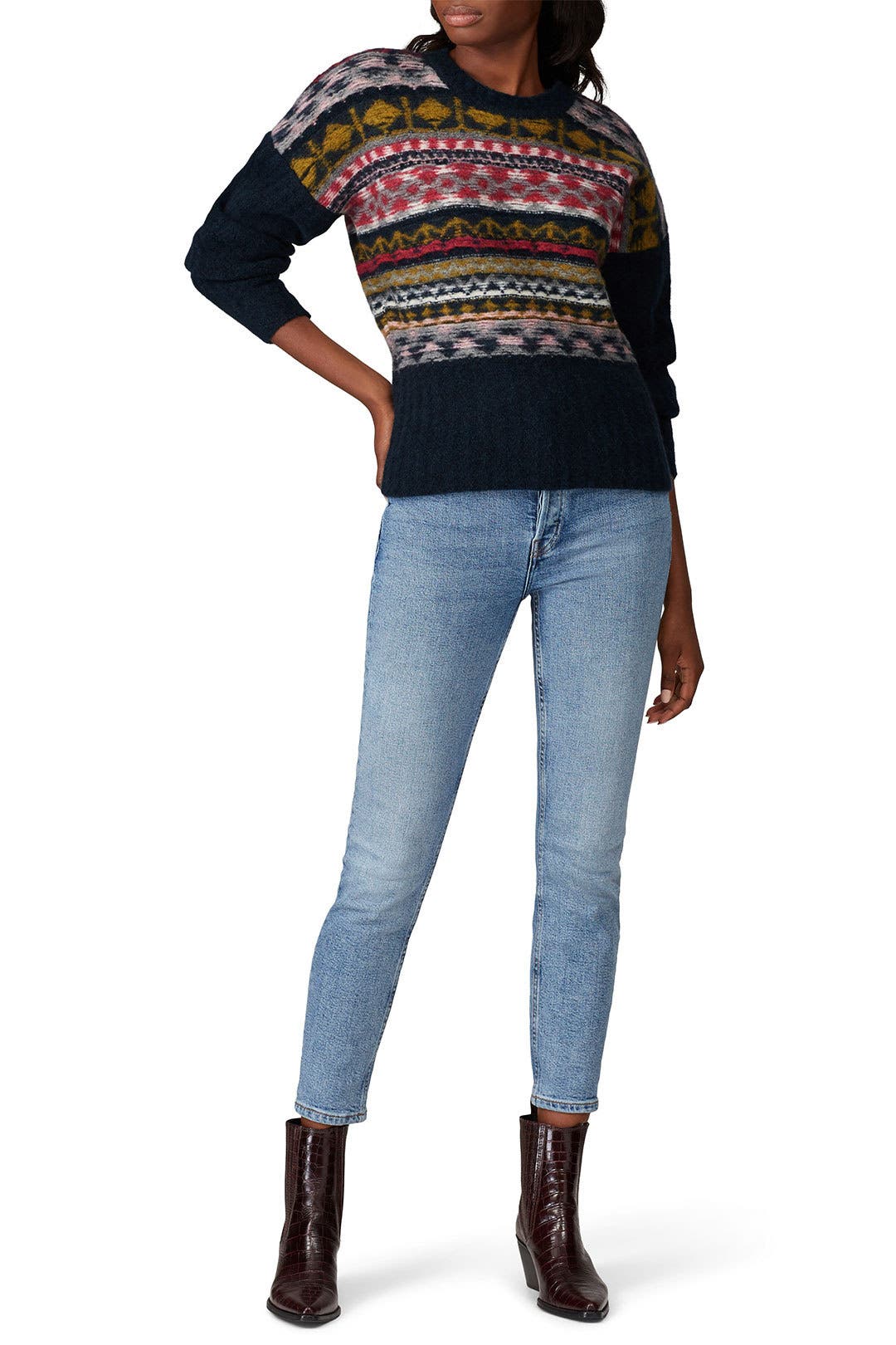 Wool Fairisle Sweater by Jason Wu | Rent the Runway