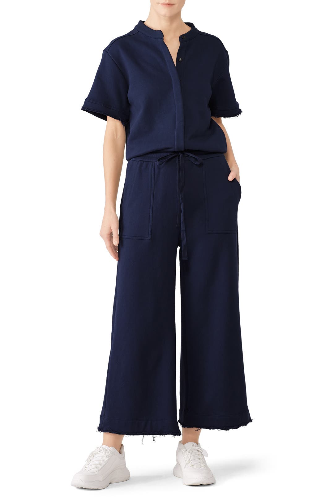 Terry Utility Jumpsuit by KINLY for $114 | Rent the Runway