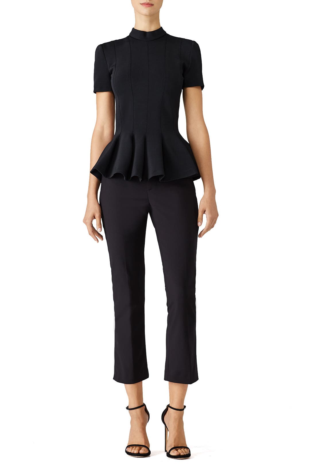 Knit Flared Top by Carven | Rent the Runway