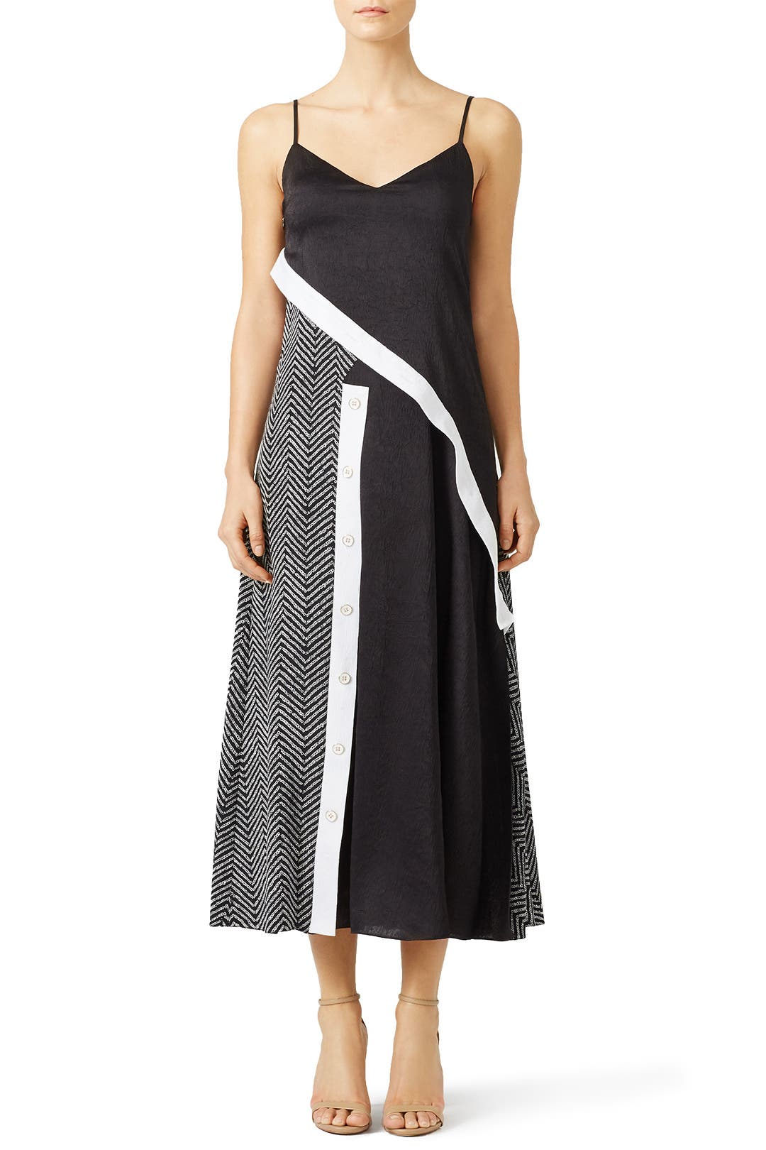 Deconstructed Slip Dress by ADEAM | Rent the Runway