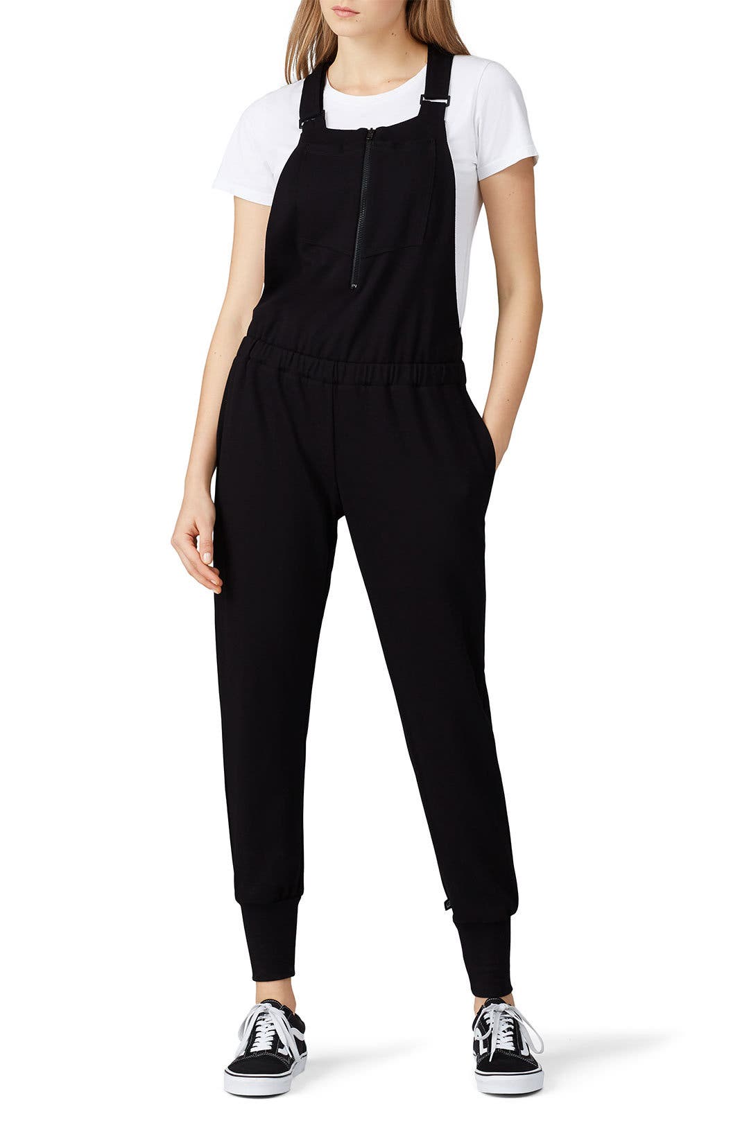 Black Overalls by Terez for $67 | Rent the Runway