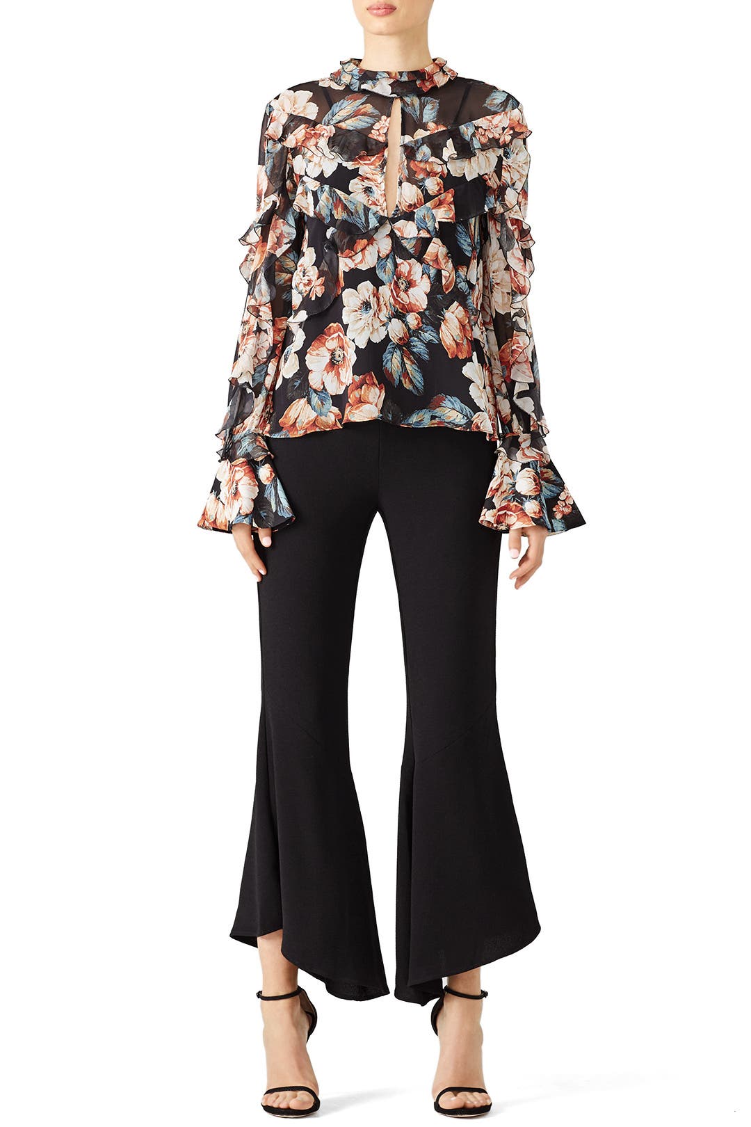 Lola Ruffle Top by Nicholas | Rent the Runway