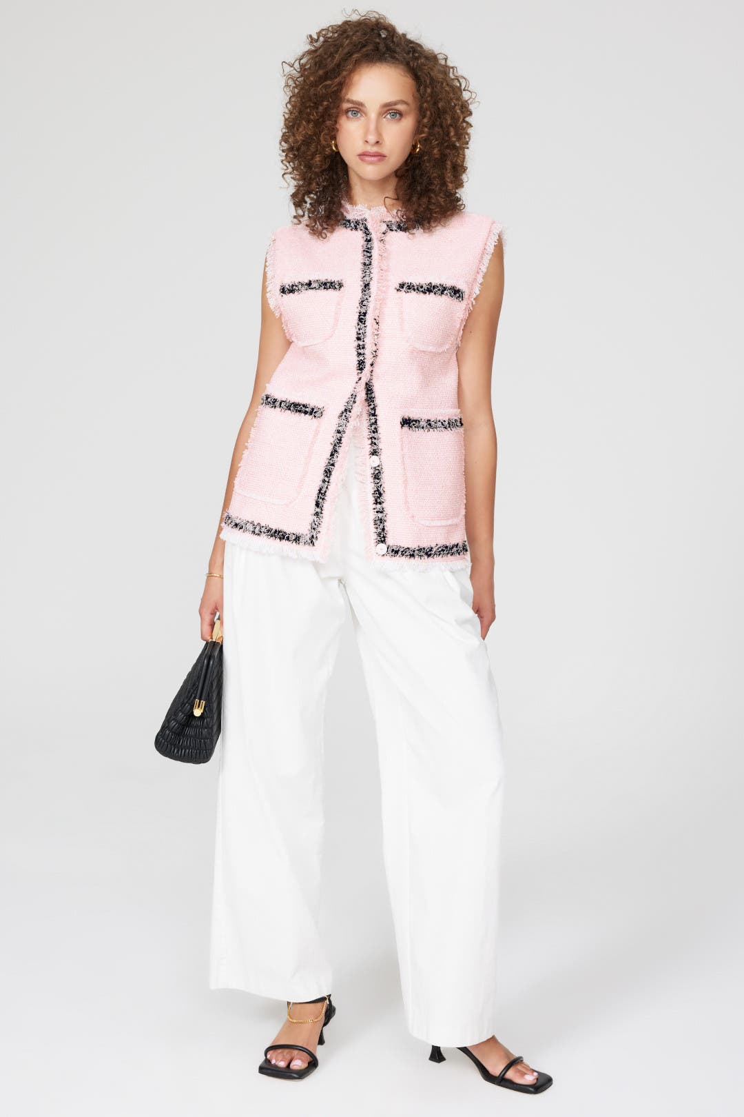 Giacca Sleeveless Jacket by MSGM | Rent the Runway