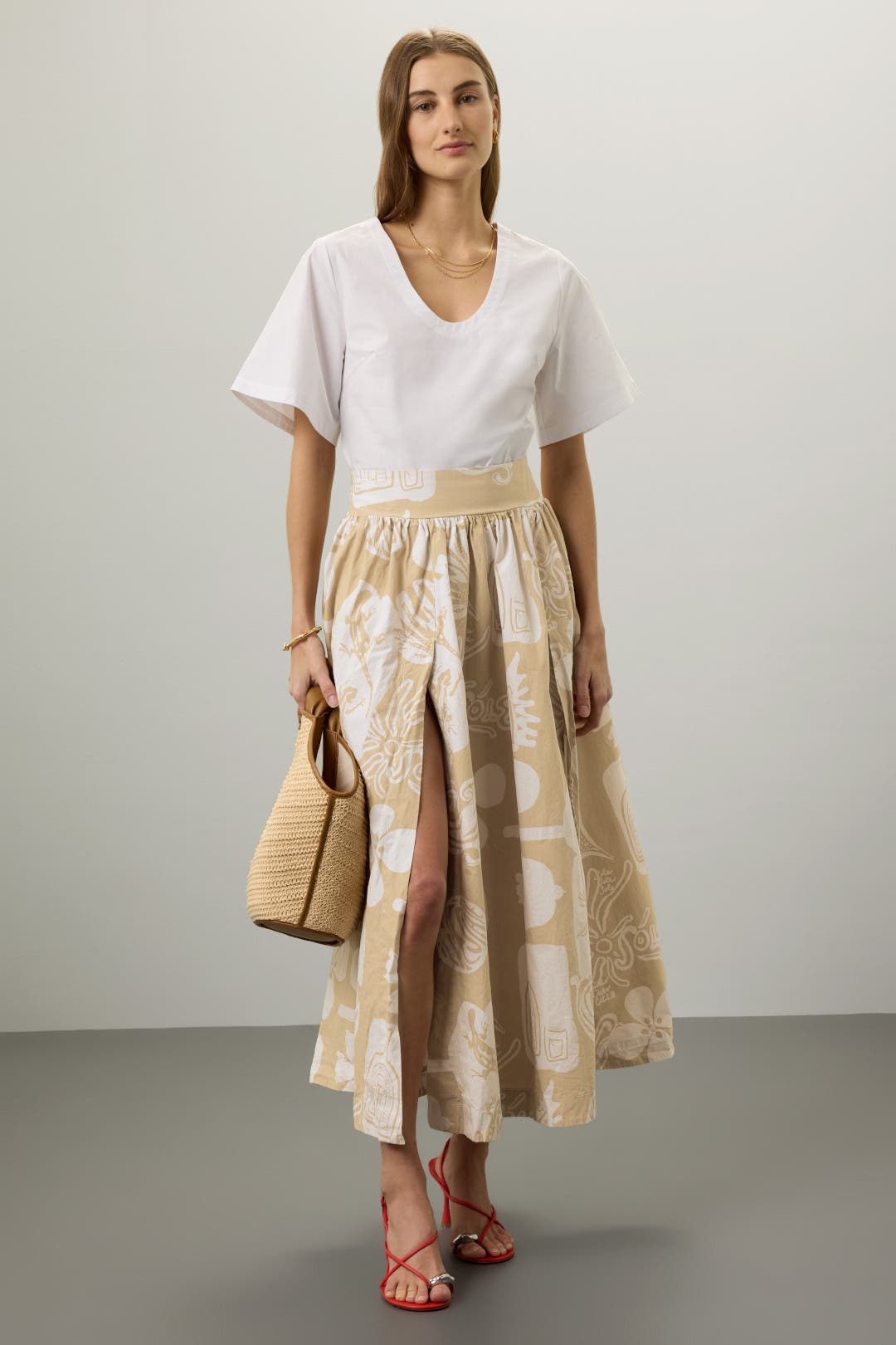 Taemoo Print Skirt by Rodebjer | Rent the Runway