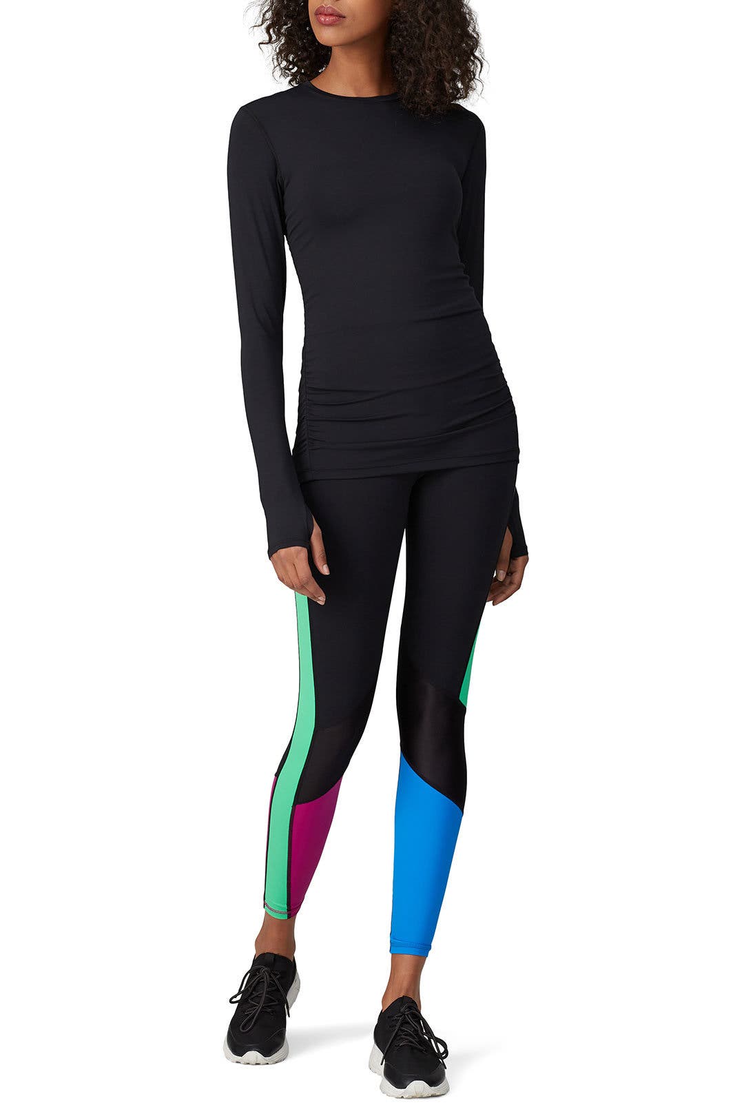 Long Sleeve Cinch Top by ALALA | Rent the Runway