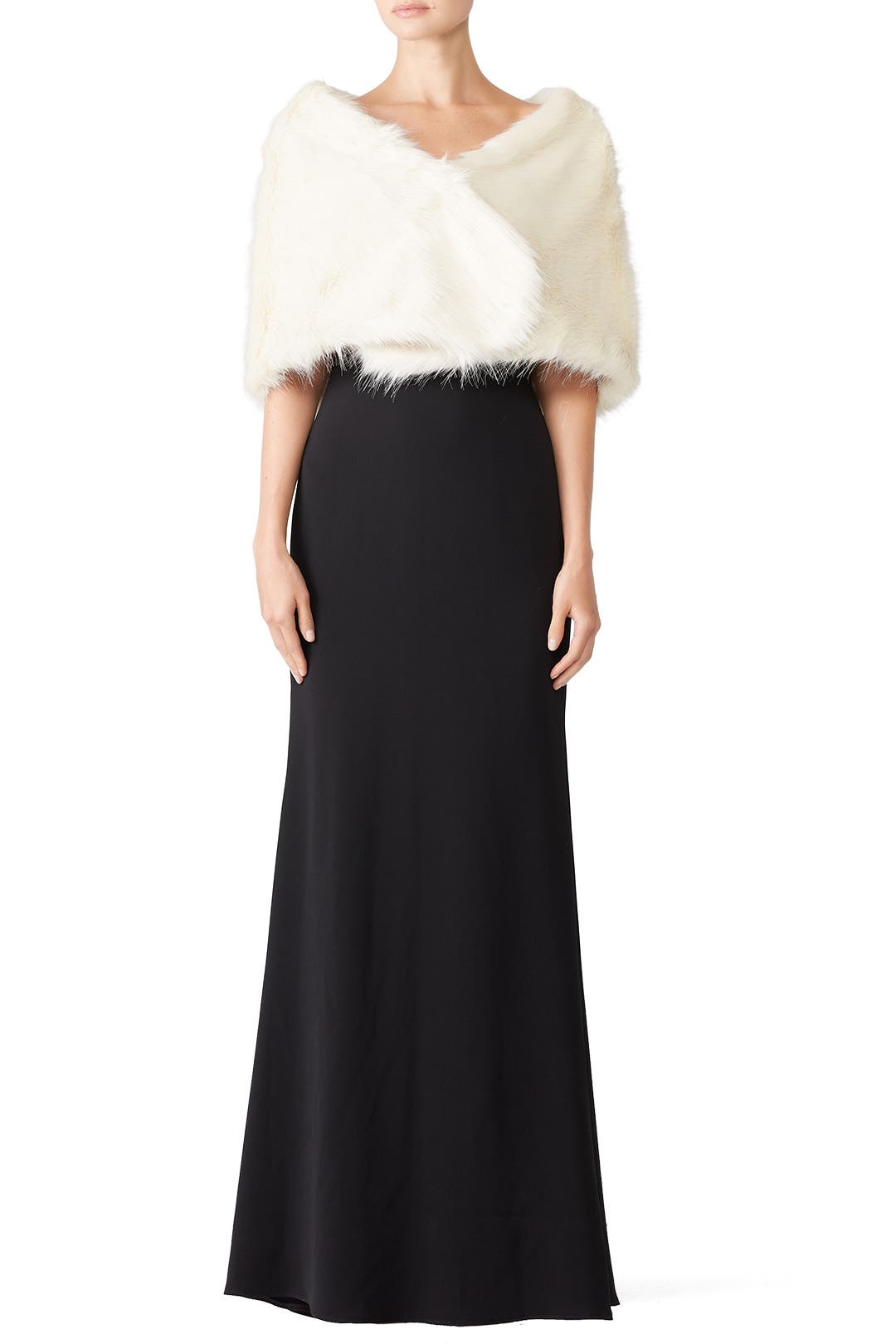 Yasmine Faux Fur Shrug by Unreal Fur for $76 | Rent the Runway