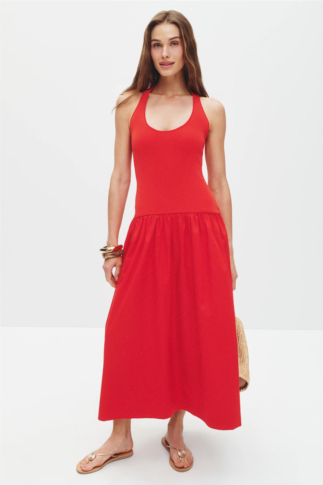 Naples Drop Waist Midi Dress by Suboo | Rent the Runway