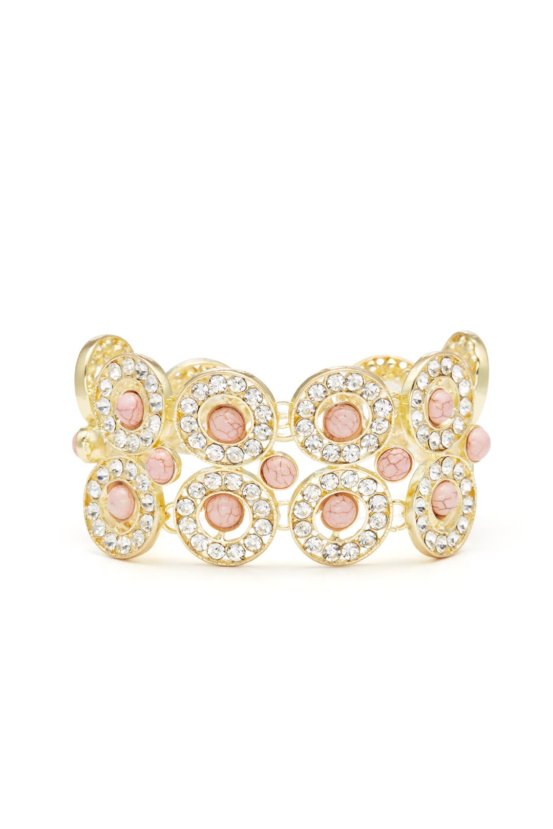 Blush Stone Soft Bracelet by Slate & Willow Accessories | Rent the Runway