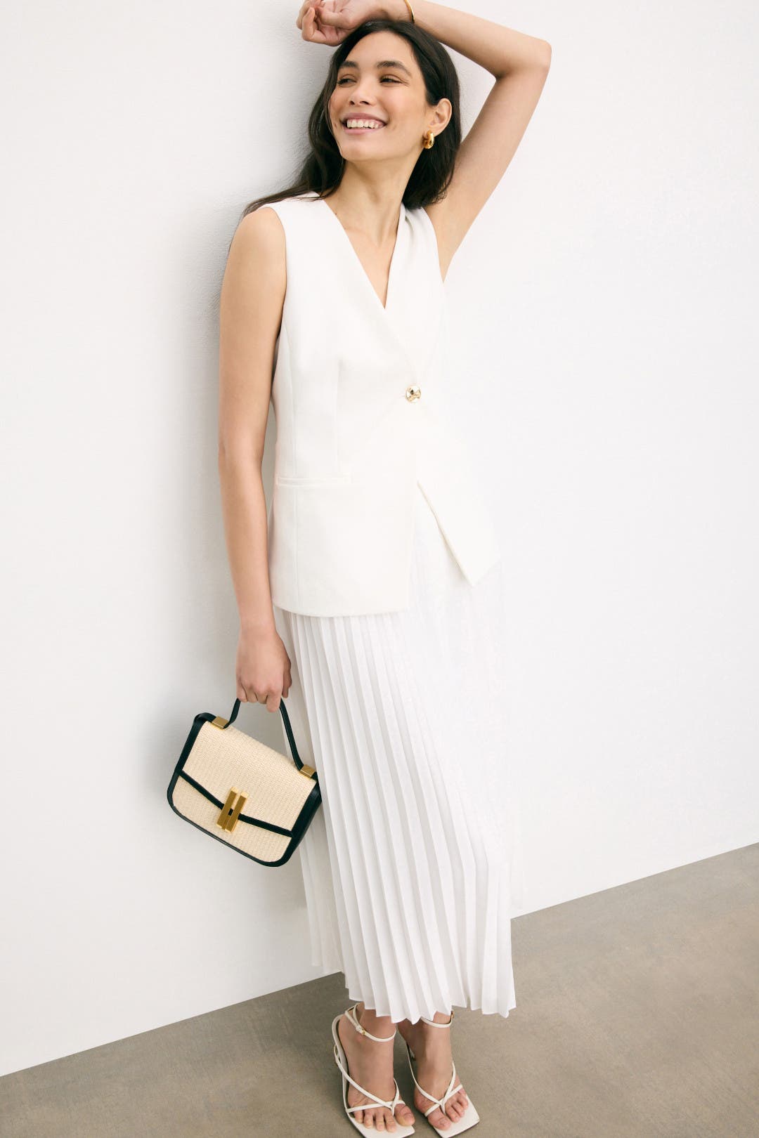 Lauren Mixed Media Dress by Derek Lam 10 Crosby | Rent the Runway