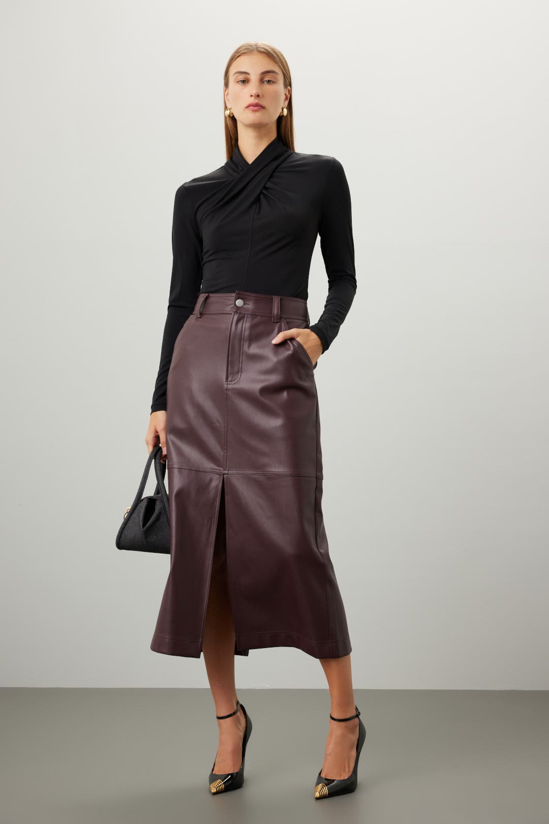 Criss Cross Neck Top by Derek Lam 10 Crosby x RTR | Rent the Runway